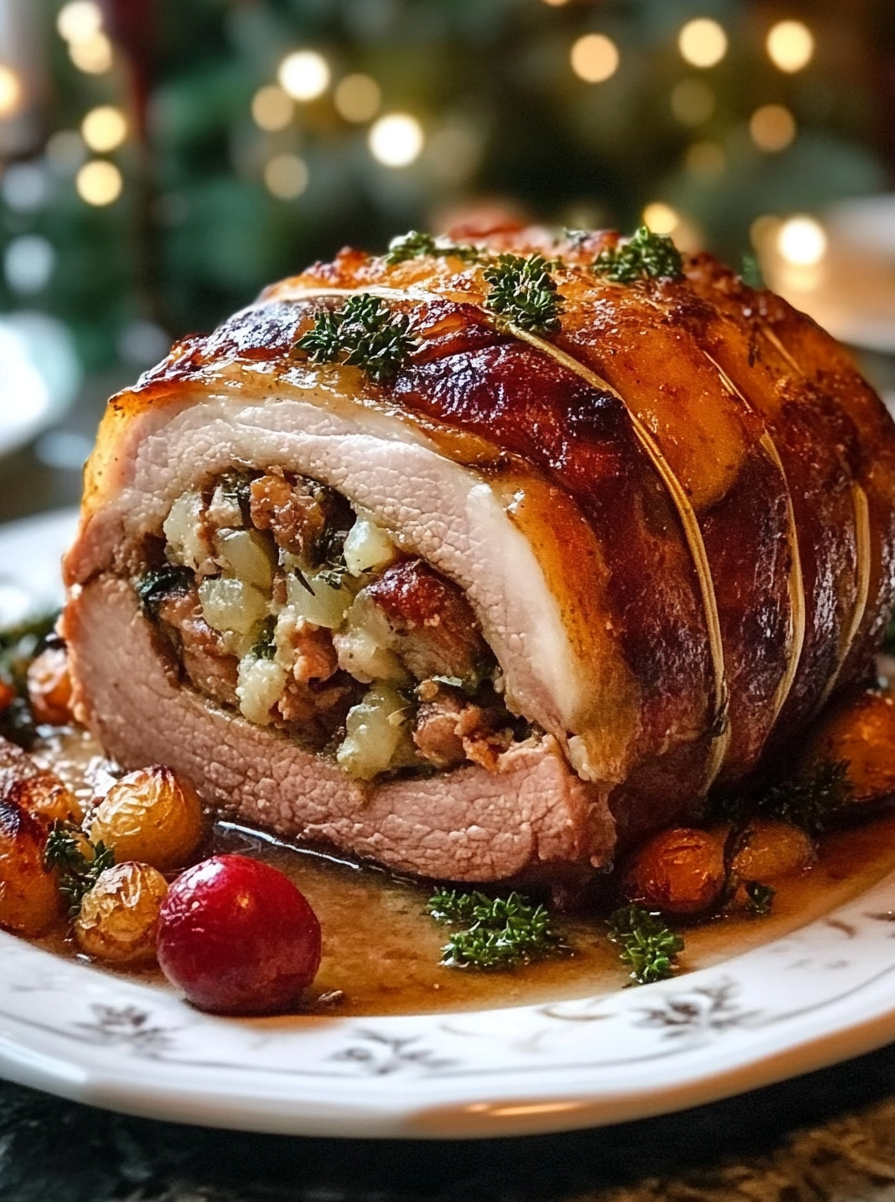 Stuffed Pork Roast
