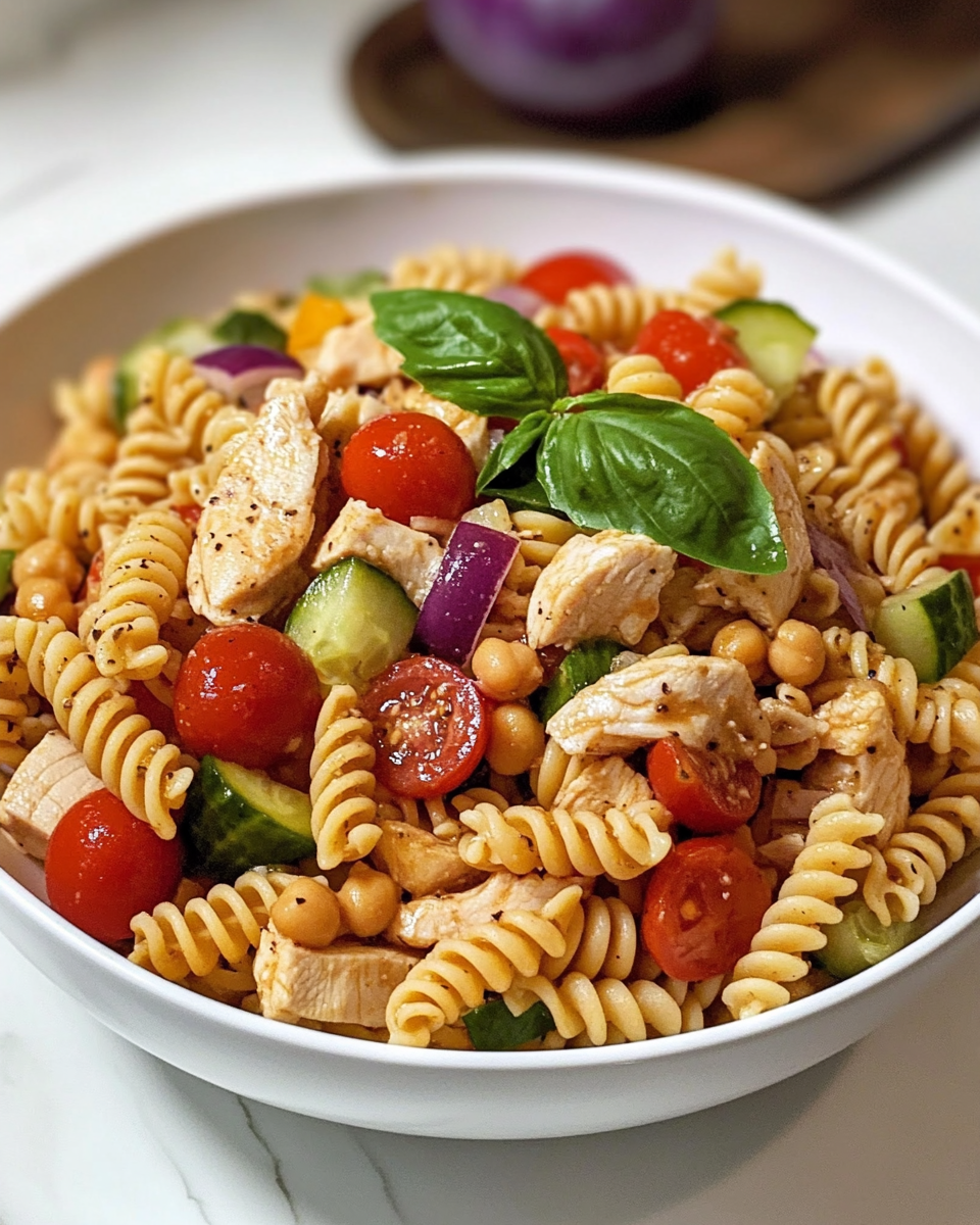 High Protein Italian Pasta Salad