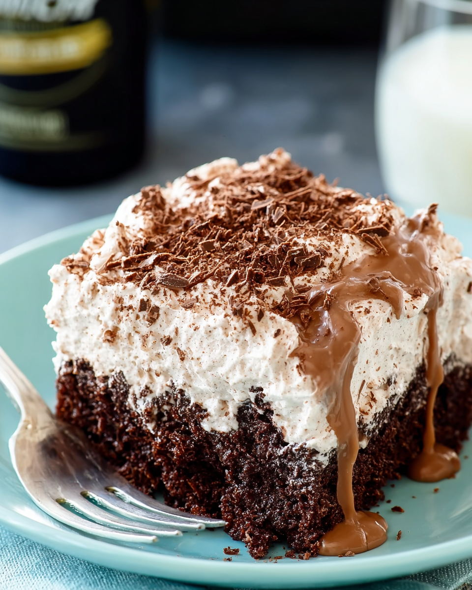 Irish Cream Poke Cake