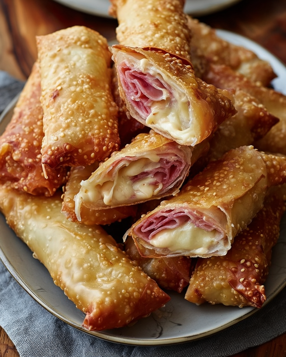 Reuben Egg Rolls