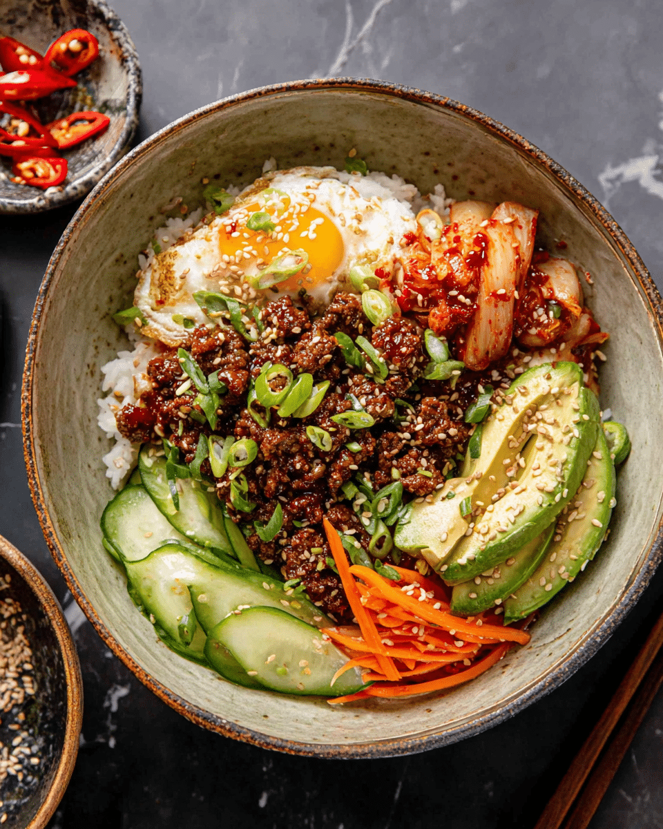 Gochujang Beef Bowls