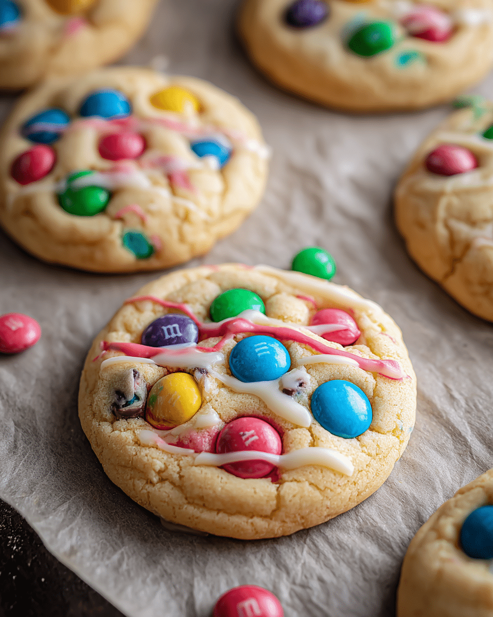 M&M Sugar Cookies