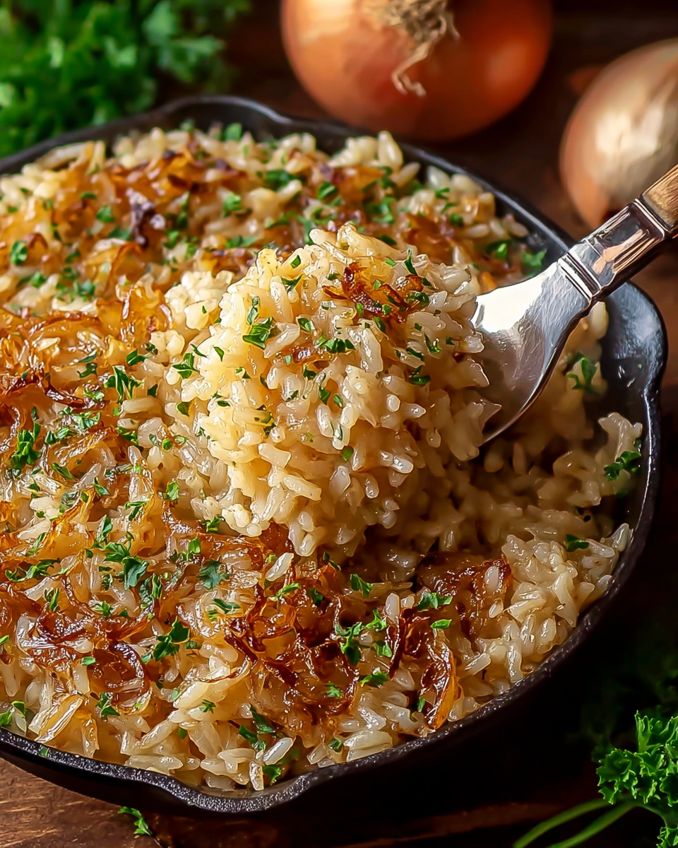 French Onion Butter Rice