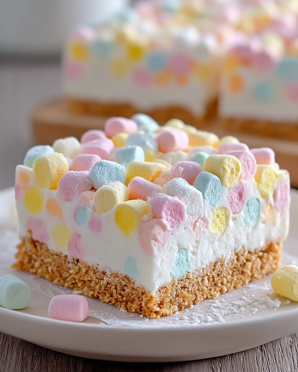 No-Bake Marshmallow Slice