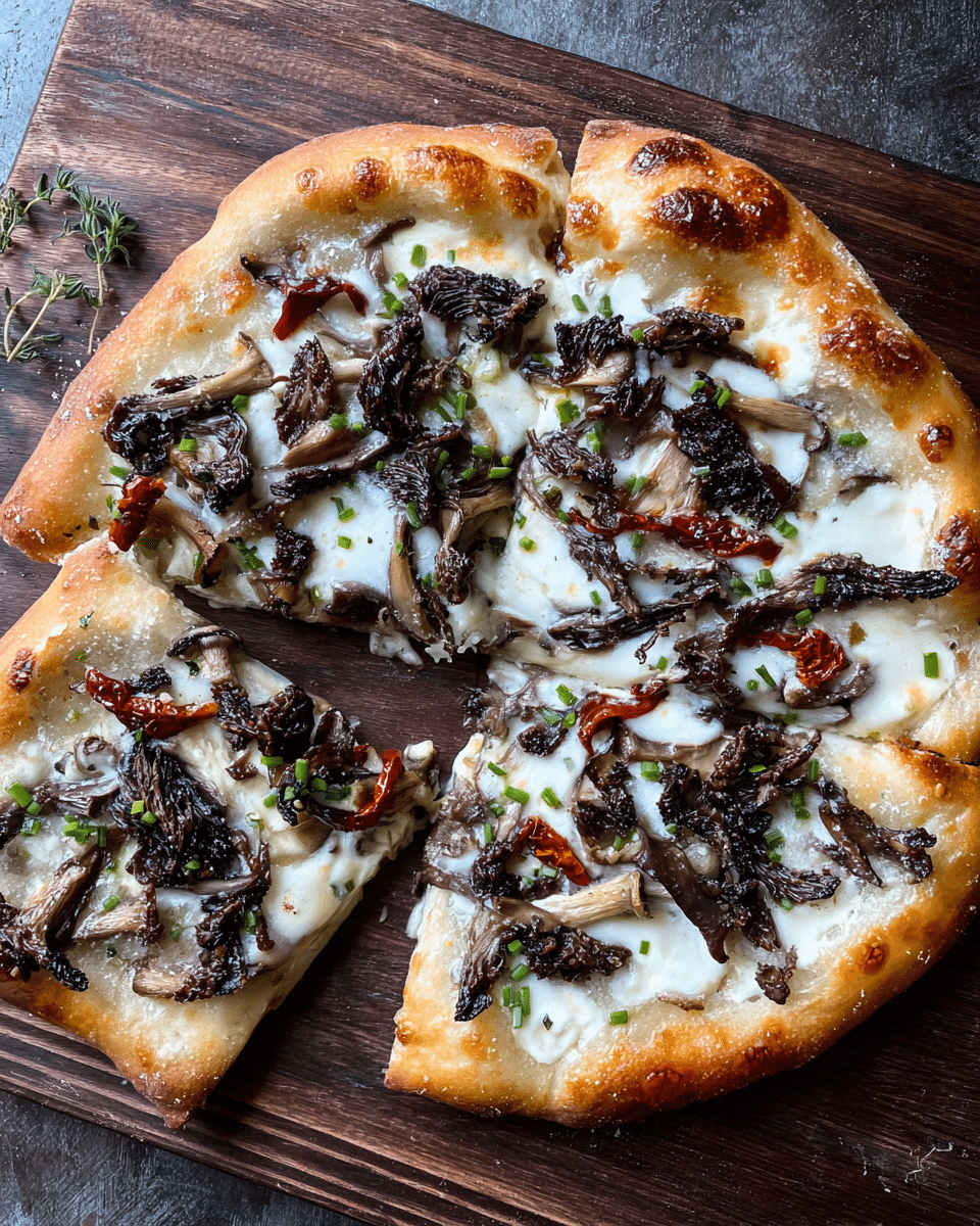 Funky Mushroom Pizza