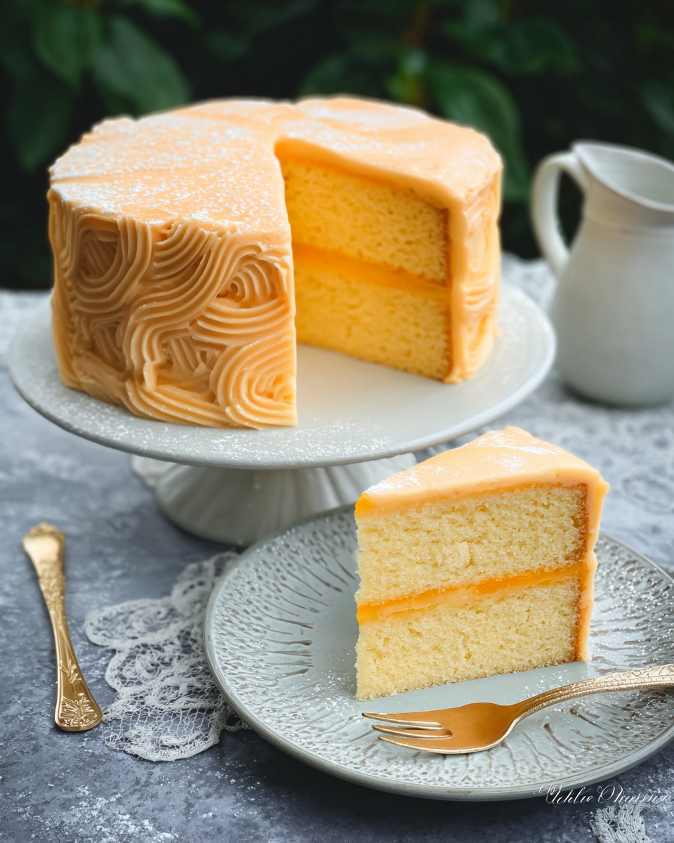 Orange Velvet Cake