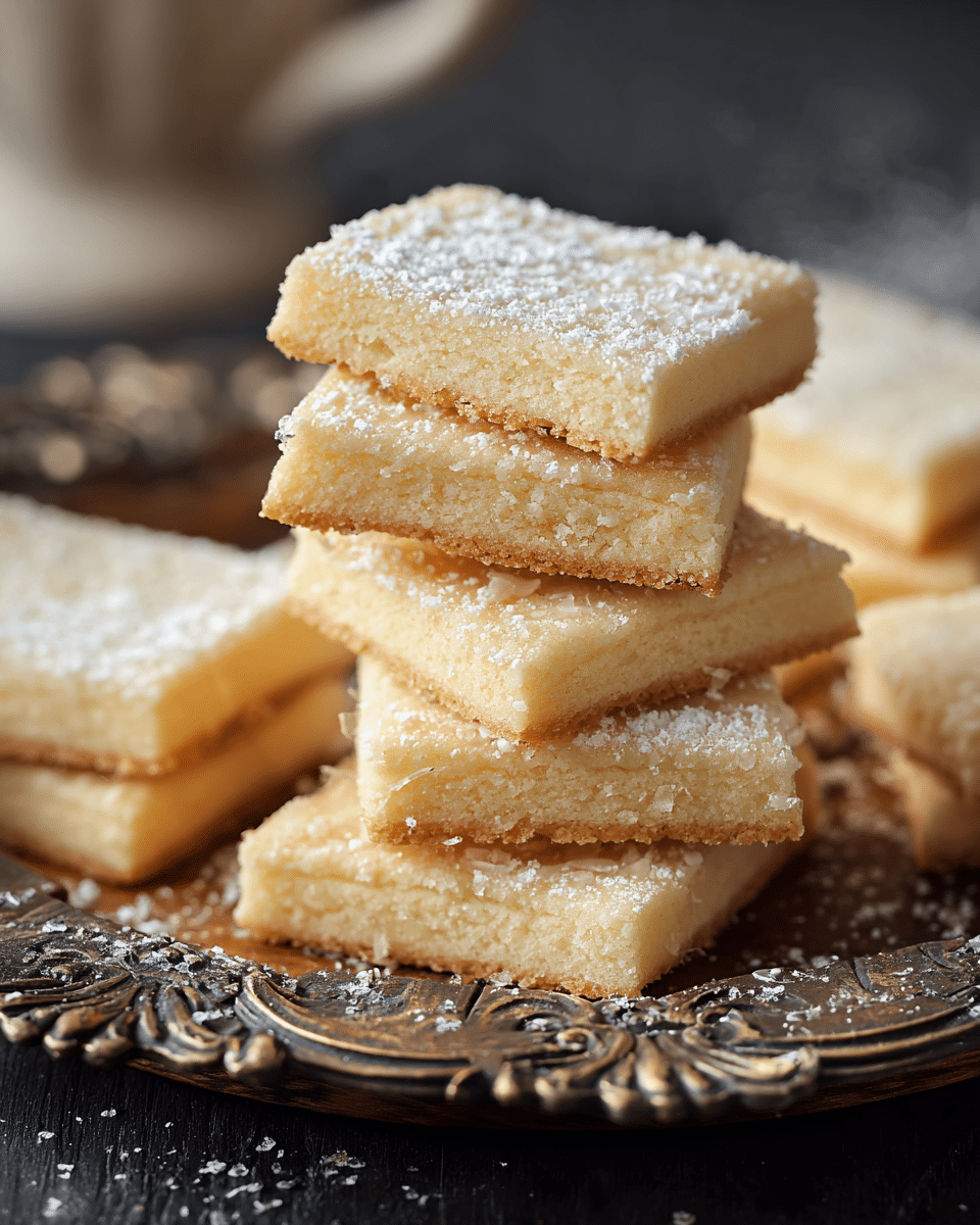 Classic Buttery Shortbread Cookies