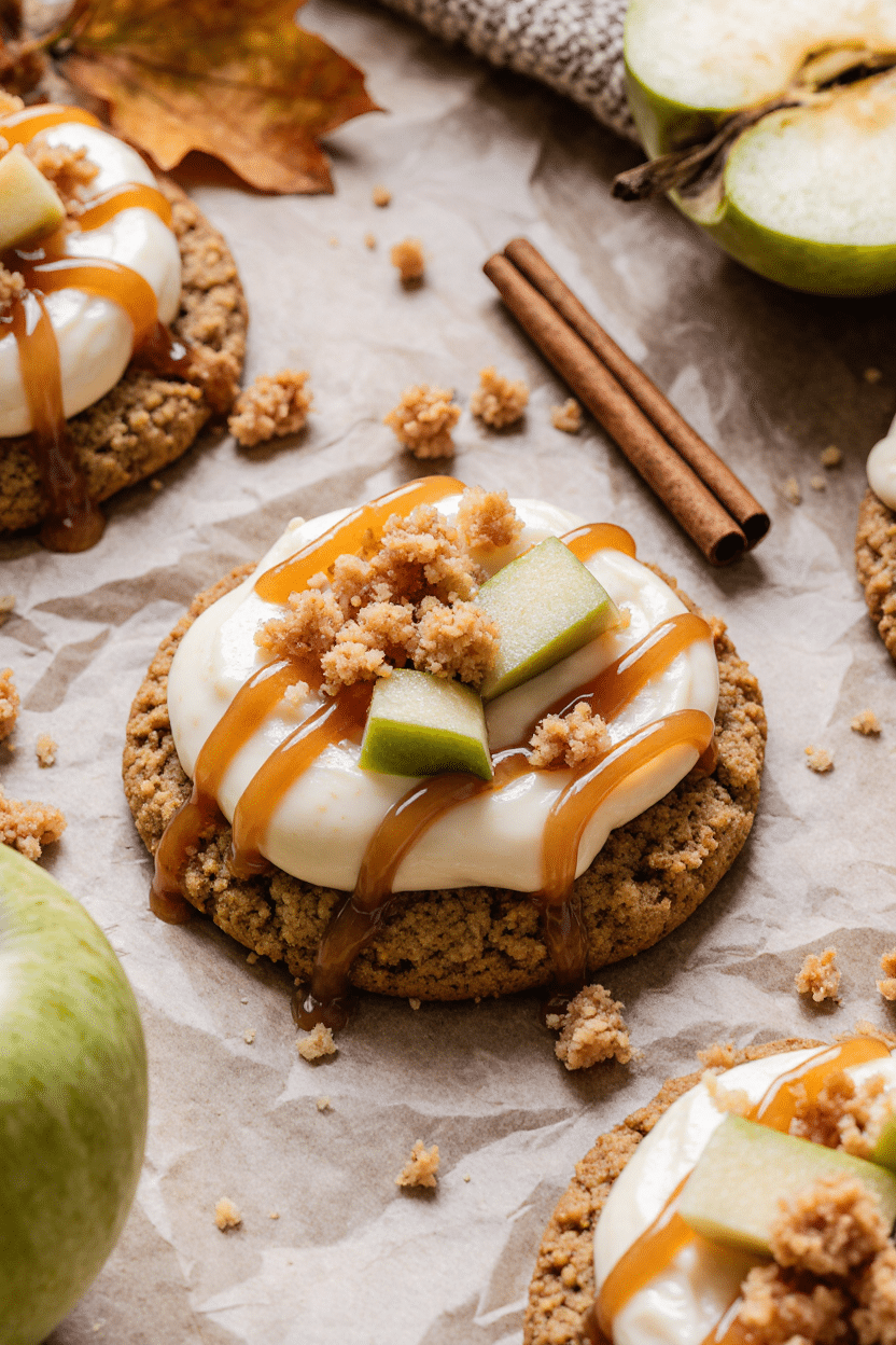 Caramel Apple Cookies