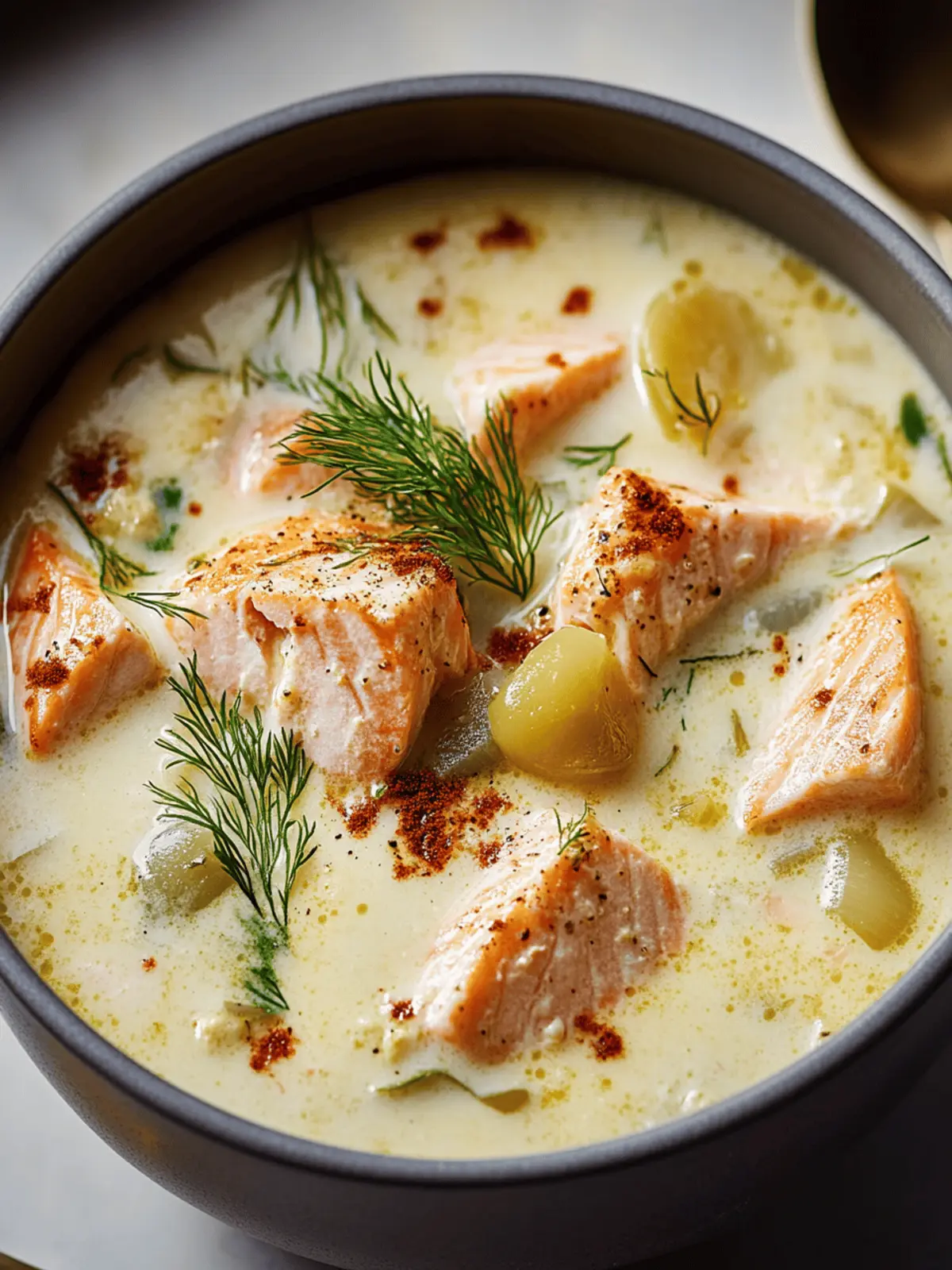 Creamy Simple Salmon Chowder That Warms Your Soul