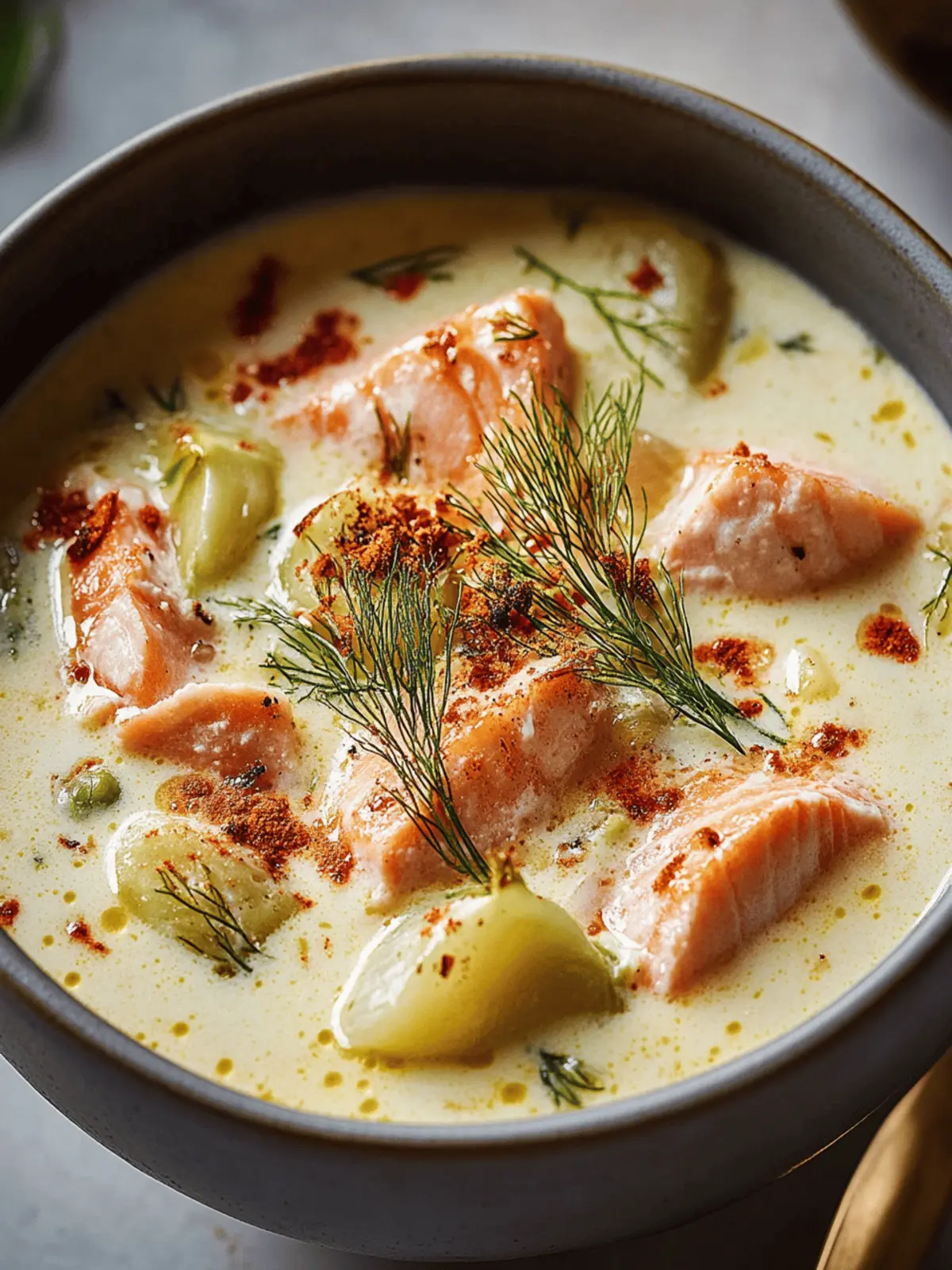 Creamy Simple Salmon Chowder That Warms Your Soul