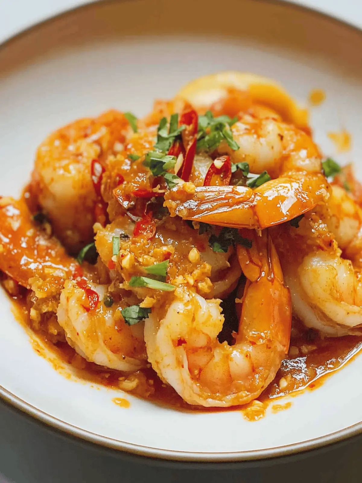 Irresistible Chili Garlic Shrimp: Quick, Spicy & Delicious