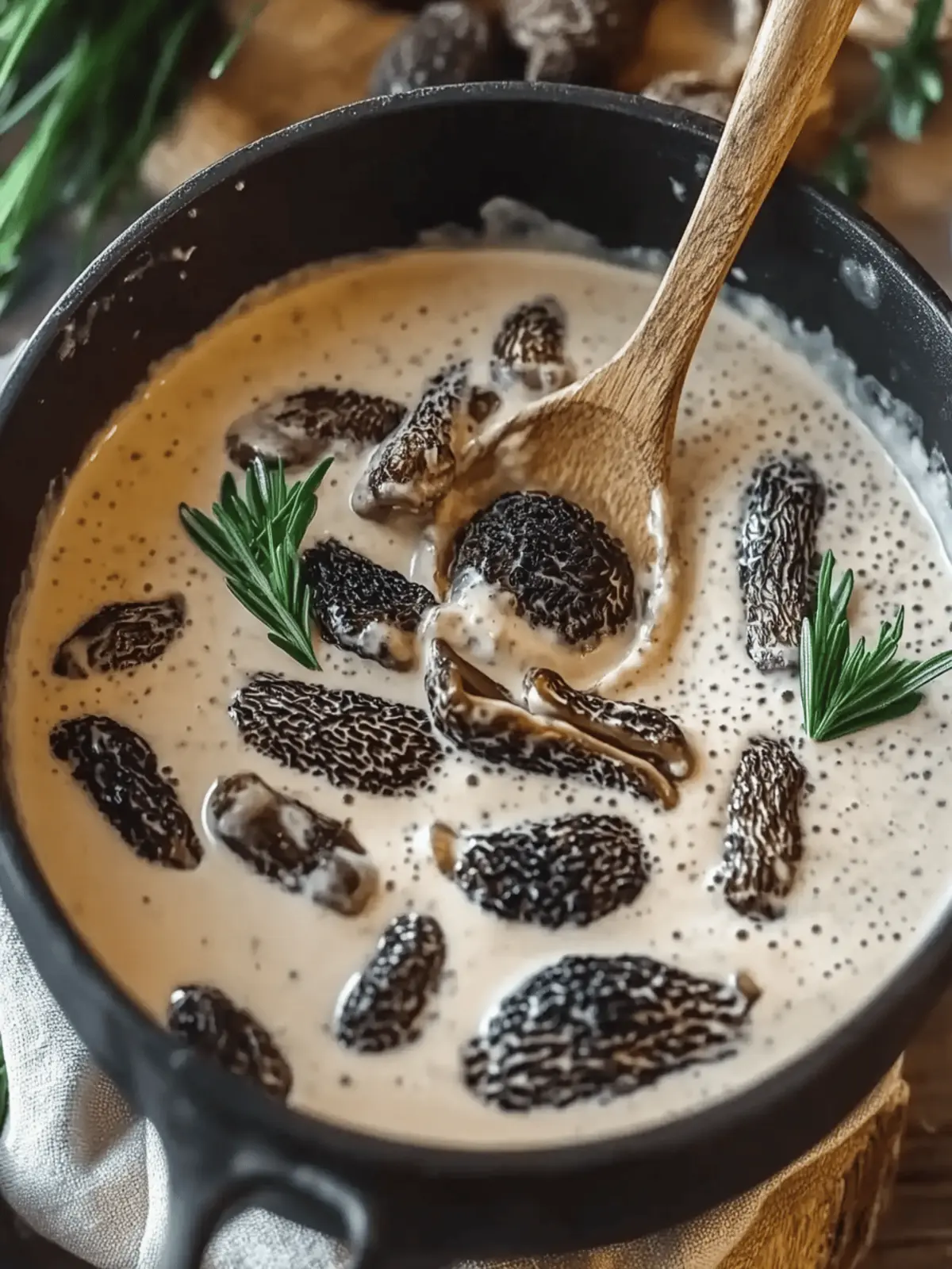 Irresistible Morel Bourbon Cream Sauce – A Creamy Delight