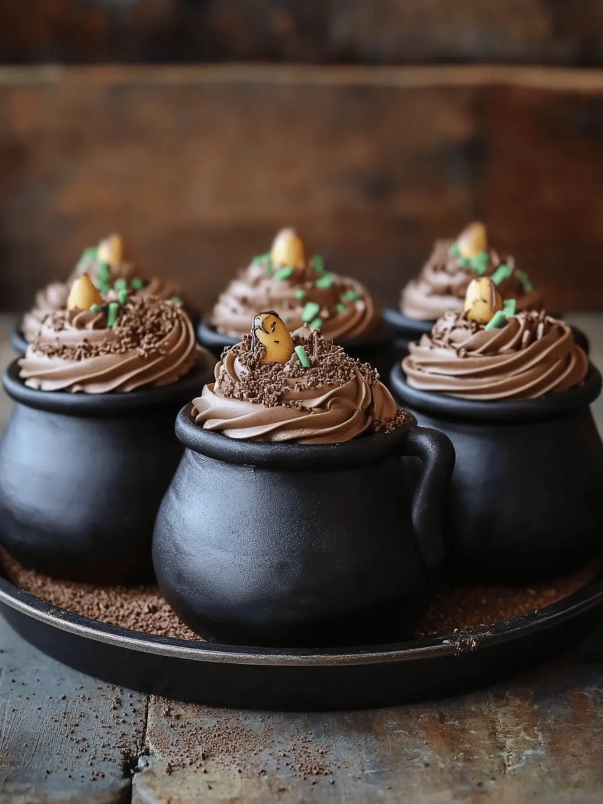 Magical Harry Potter Cauldron Cakes - Deliciously Enchanting Treats