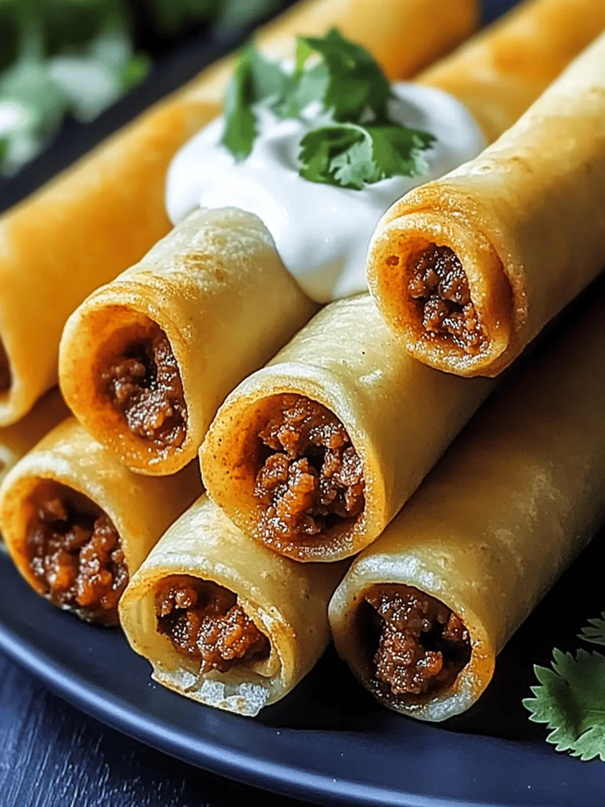 Crispy Beef Taquitos: The Ultimate Delicious Family Snack