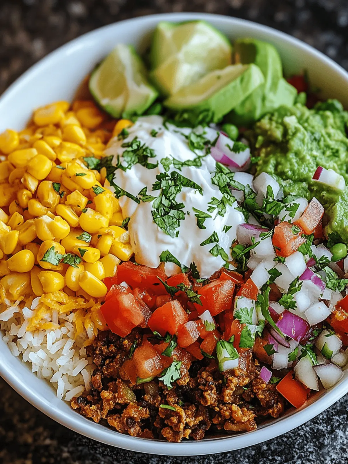 Easy Taco Rice Bowl: A Customizable and Delicious Delight