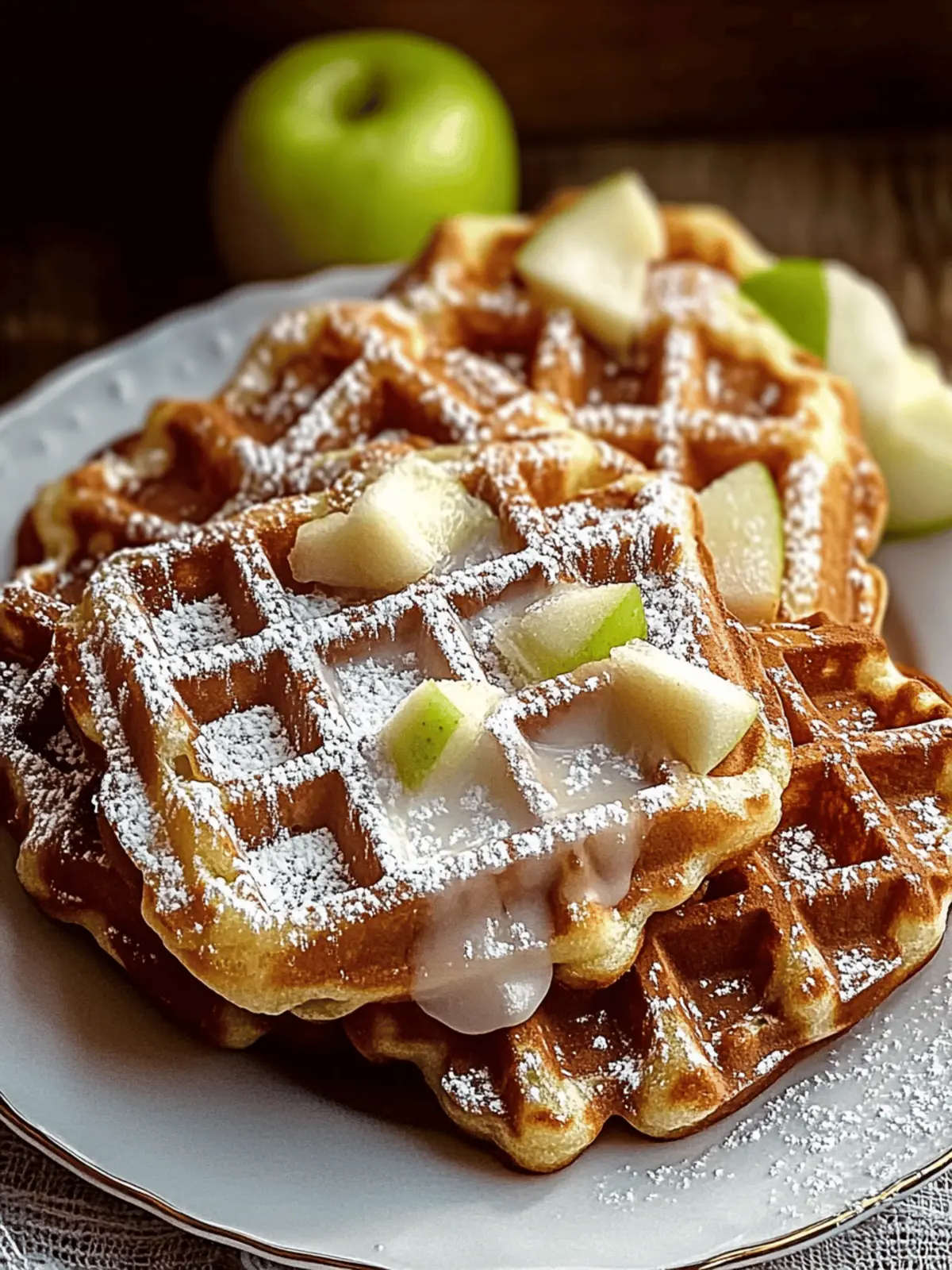 Apple Fritter Waffle Donuts – Irresistibly Delicious and Easy