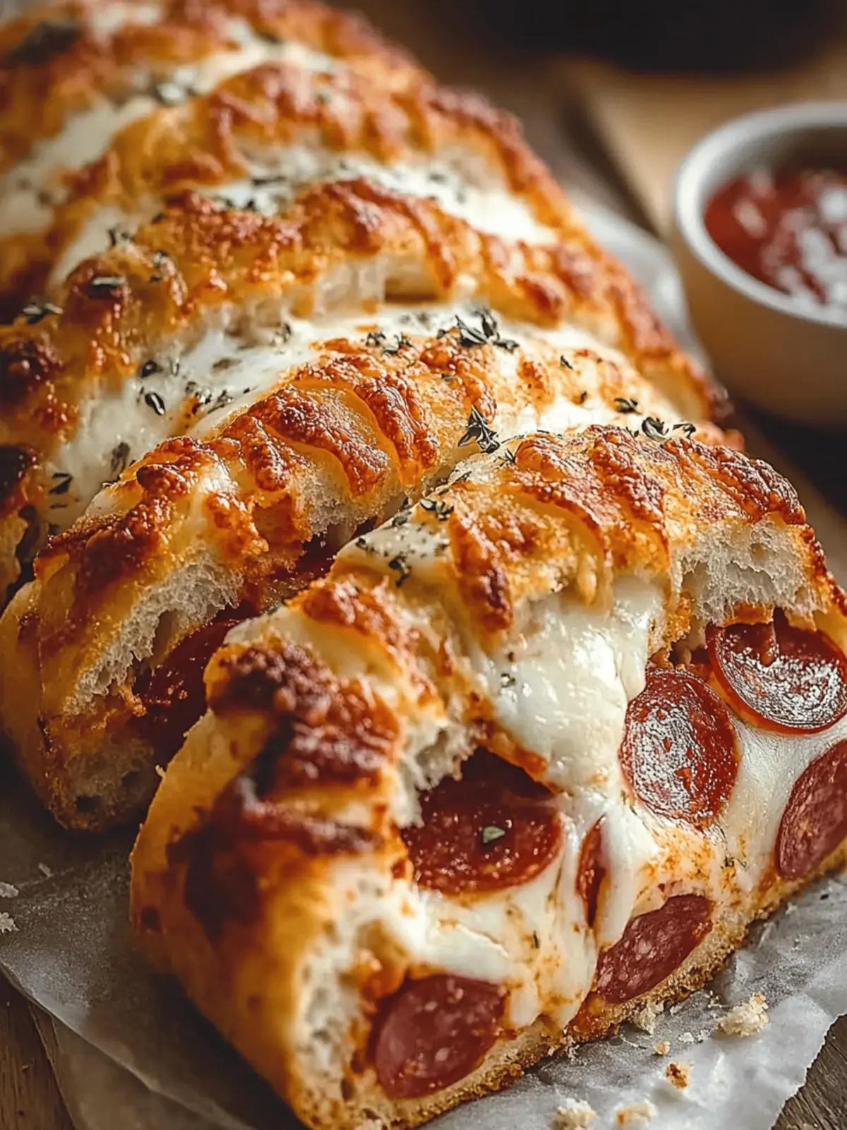 Ultimate Cheesy Pepperoni Bread: Delicious Snack Everyone Loves