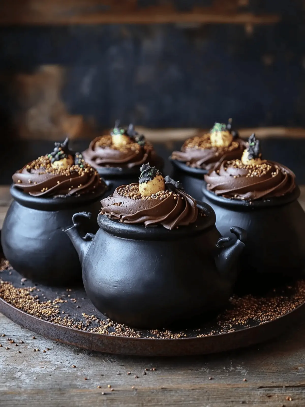 Magical Harry Potter Cauldron Cakes - Deliciously Enchanting Treats