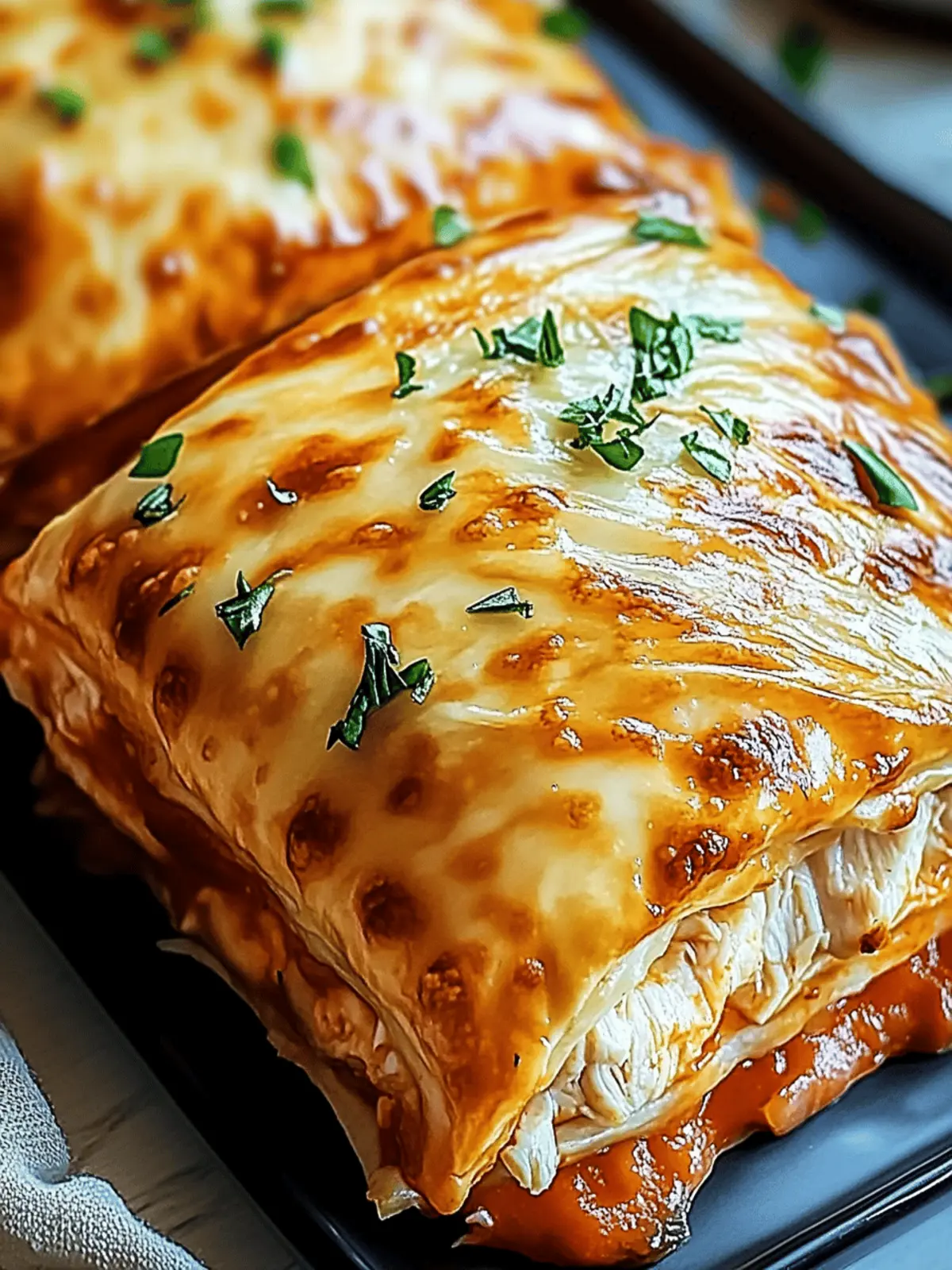 Irresistible Homemade Buffalo Chicken Pizza Pockets in Minutes