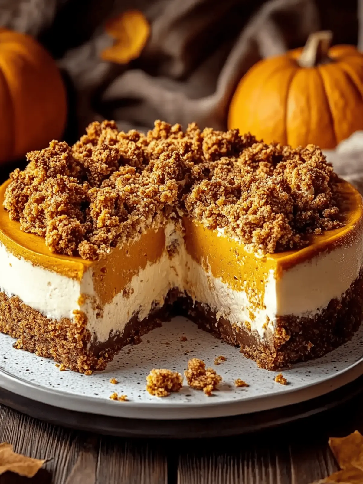 Ultimate Pumpkin Streusel Cheesecake: A Delicious Fall Delight
