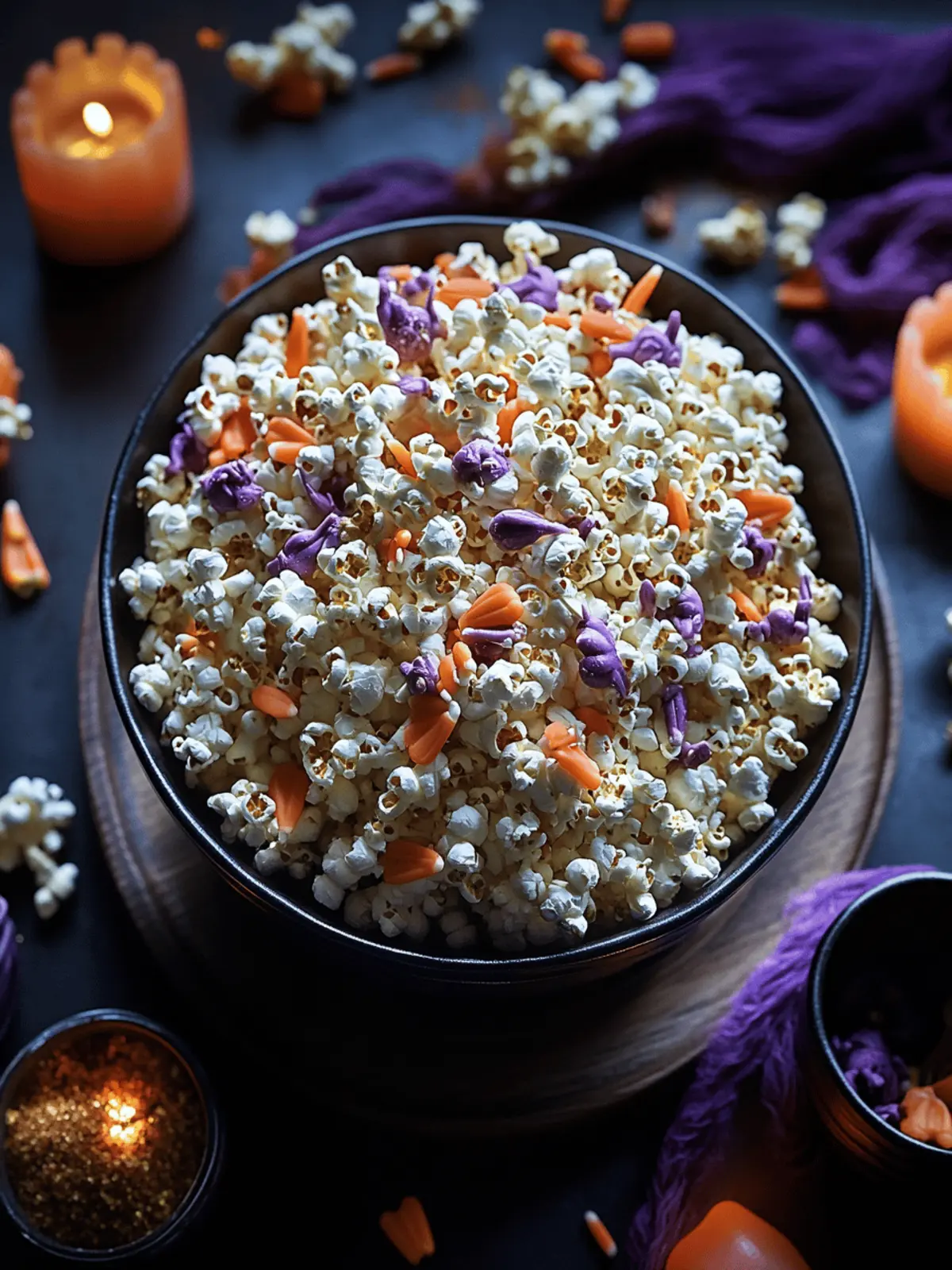 Hocus Pocus Halloween Popcorn: Irresistibly Guilt-Free Treat