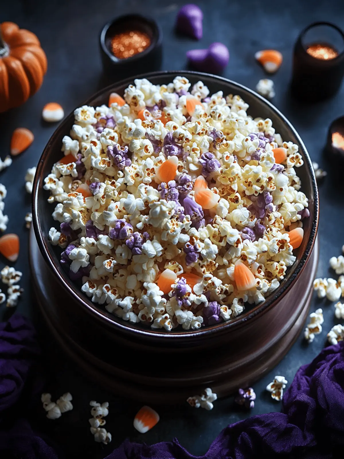 Hocus Pocus Halloween Popcorn: Irresistibly Guilt-Free Treat