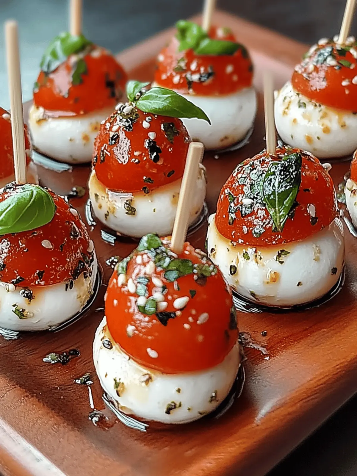 Ultimate Mini Caprese Bites: Delicious Italian Appetizer