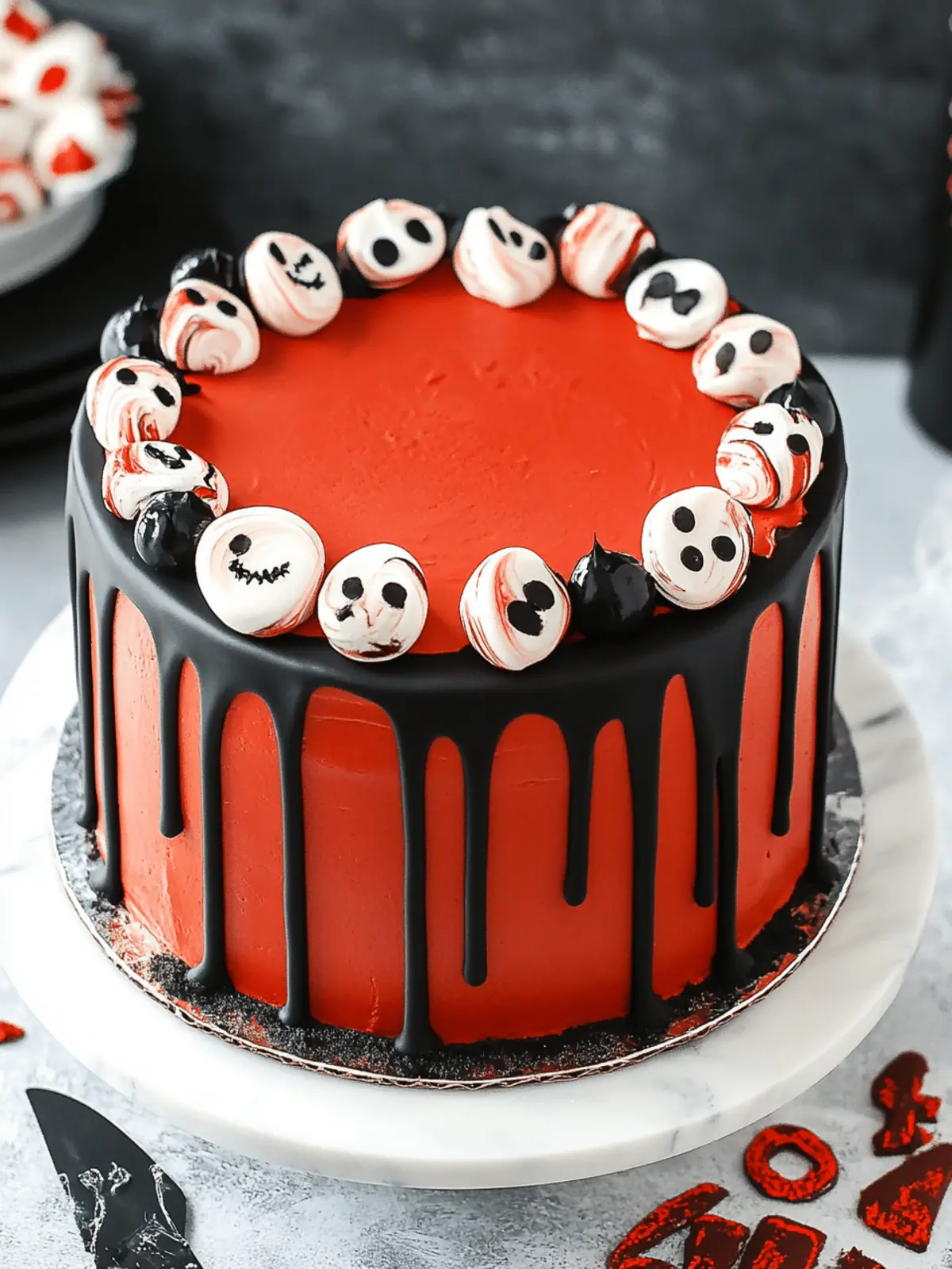 Spooky Halloween Marble Cake: A Deliciously Fun Treat