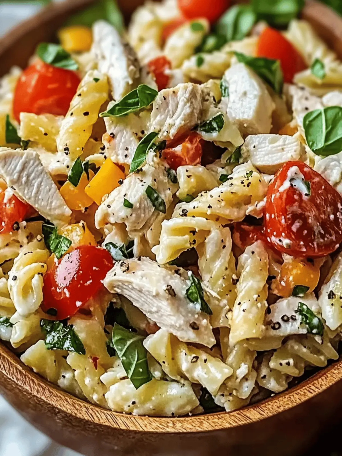 Ultimate High Protein Chicken Pasta Salad - Delicious & Easy