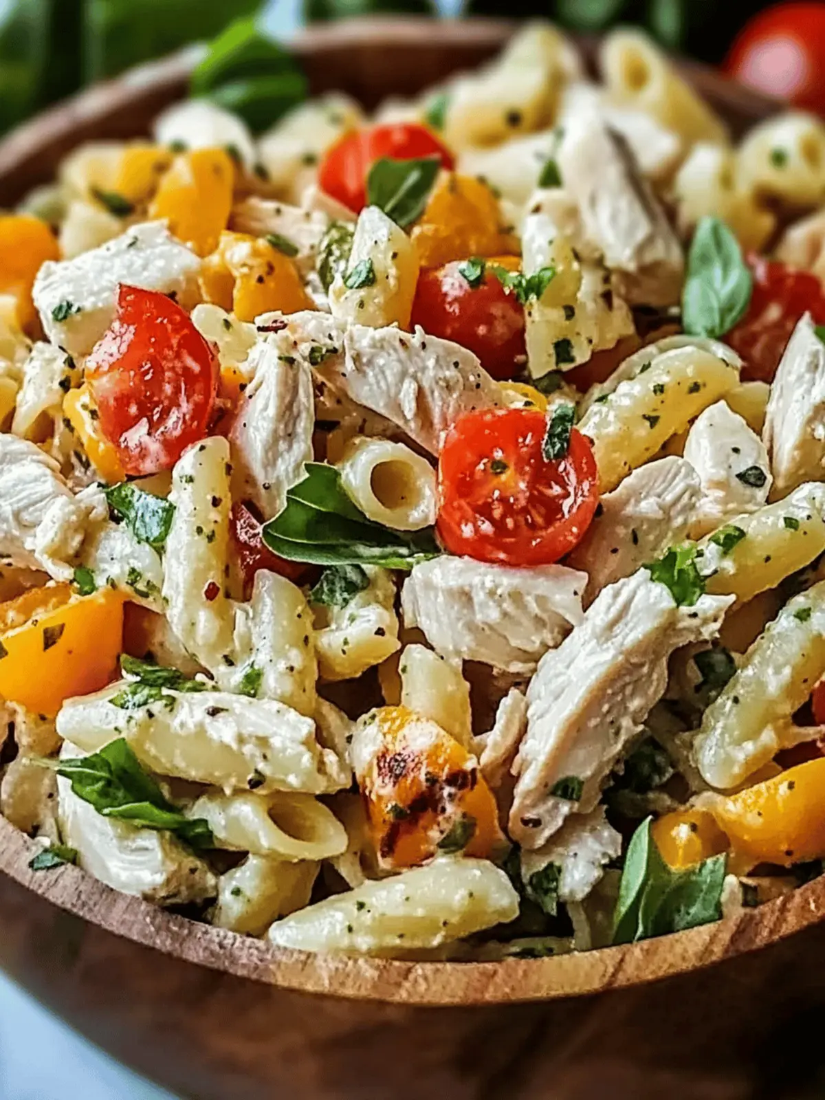 Ultimate High Protein Chicken Pasta Salad - Delicious & Easy