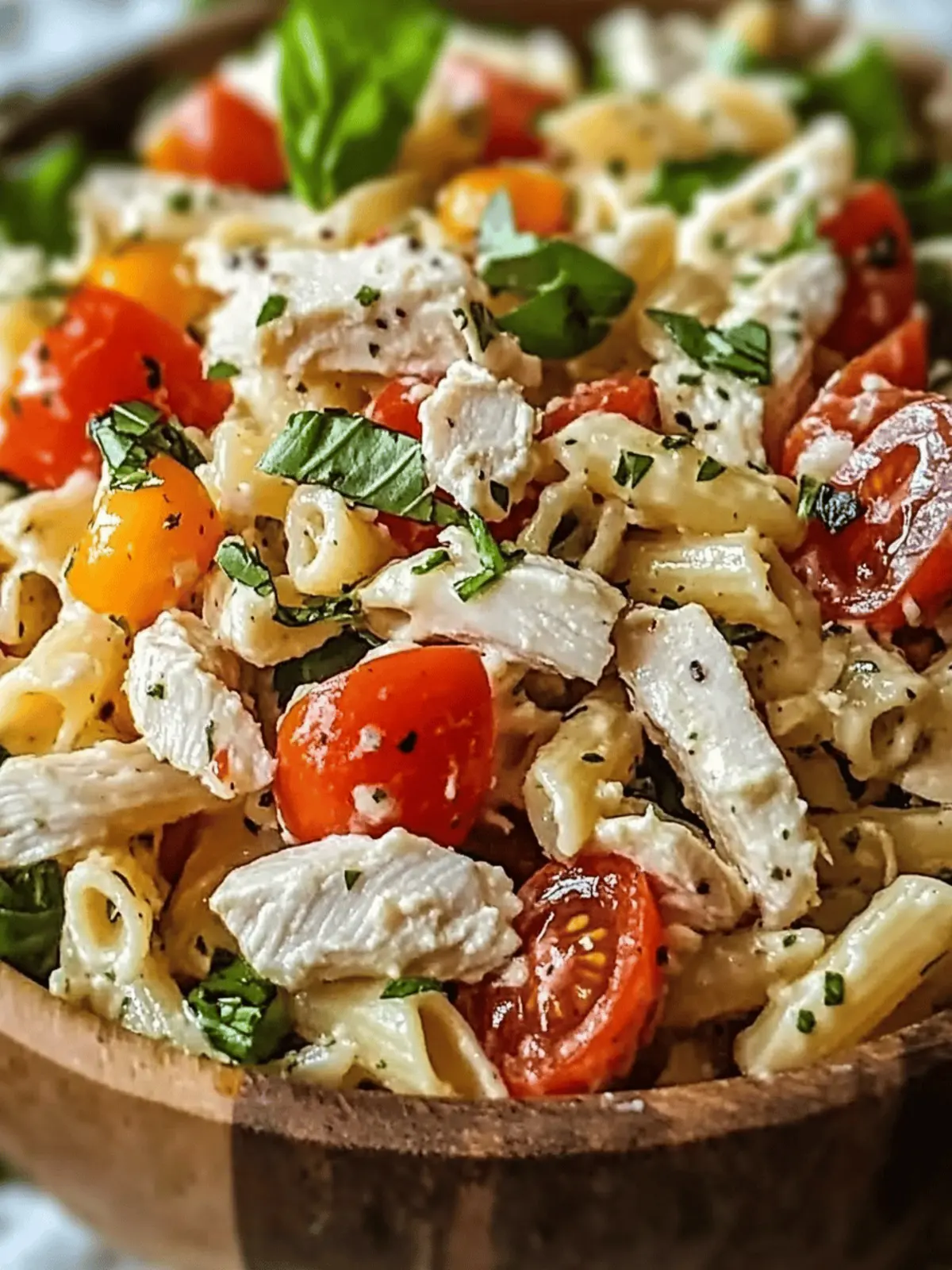 Ultimate High Protein Chicken Pasta Salad - Delicious & Easy