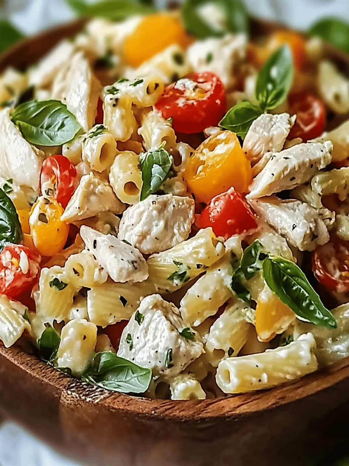 Ultimate High Protein Chicken Pasta Salad - Delicious & Easy