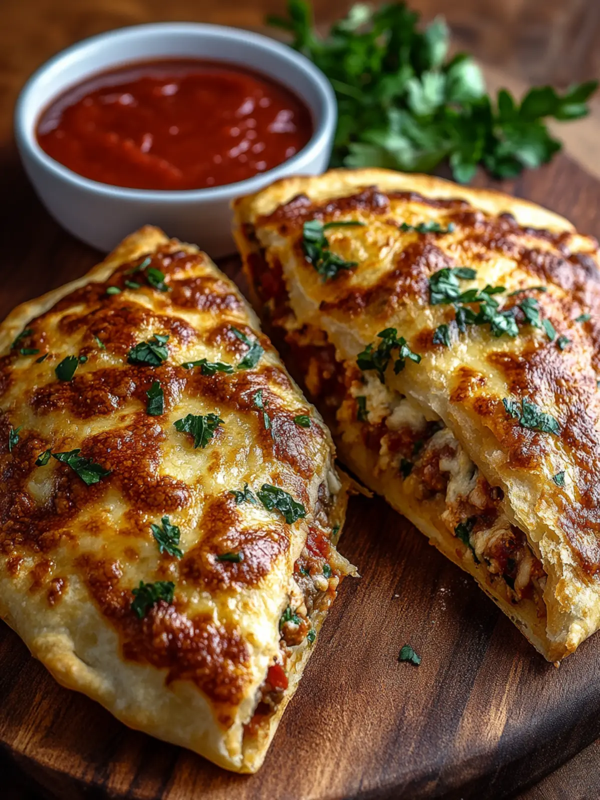 Irresistible High-Protein Keto Calzone: A Delicious Dinner