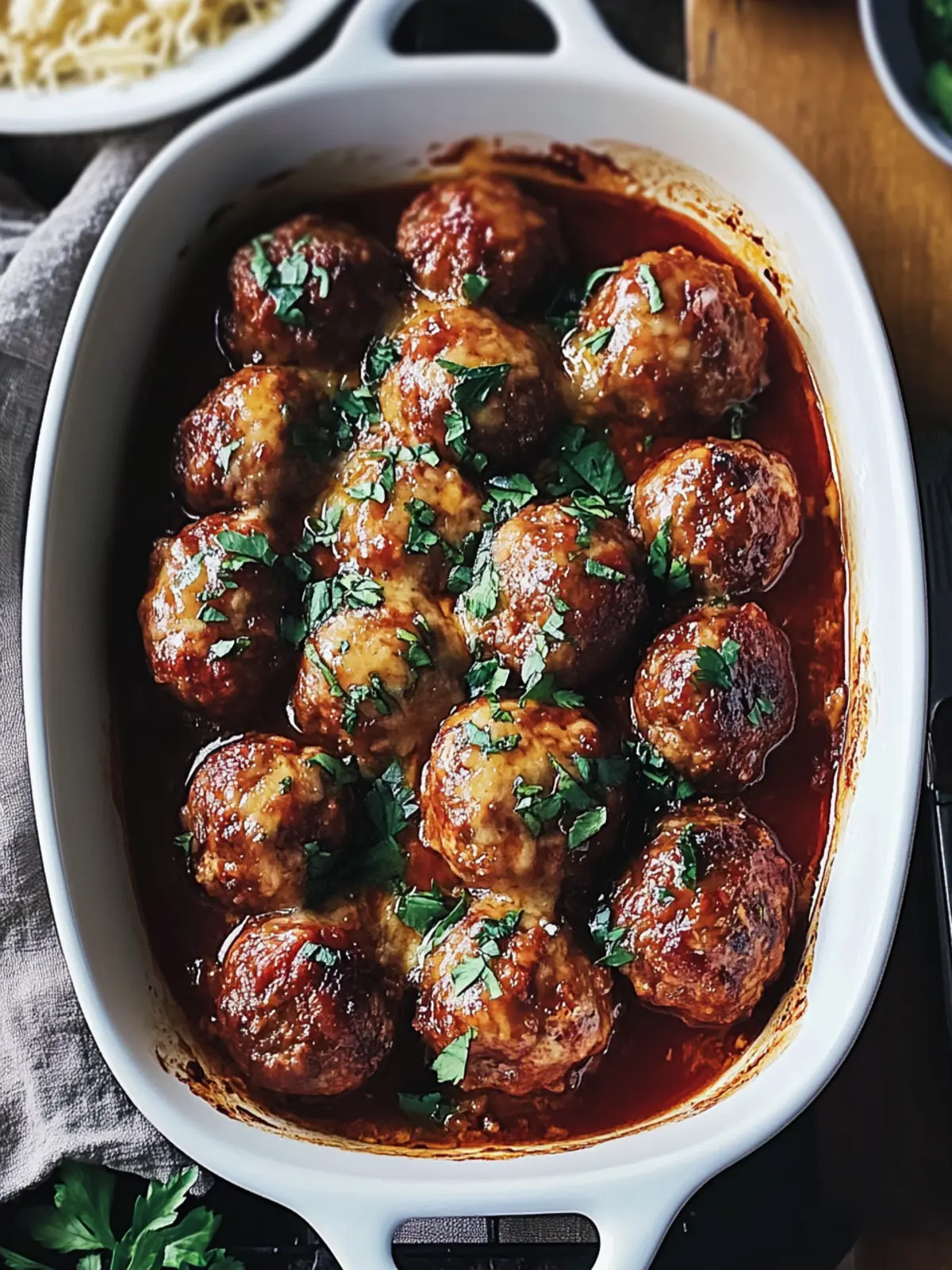 Irresistible Christmas Eve Meatballs in Hearty Tomato Sauce