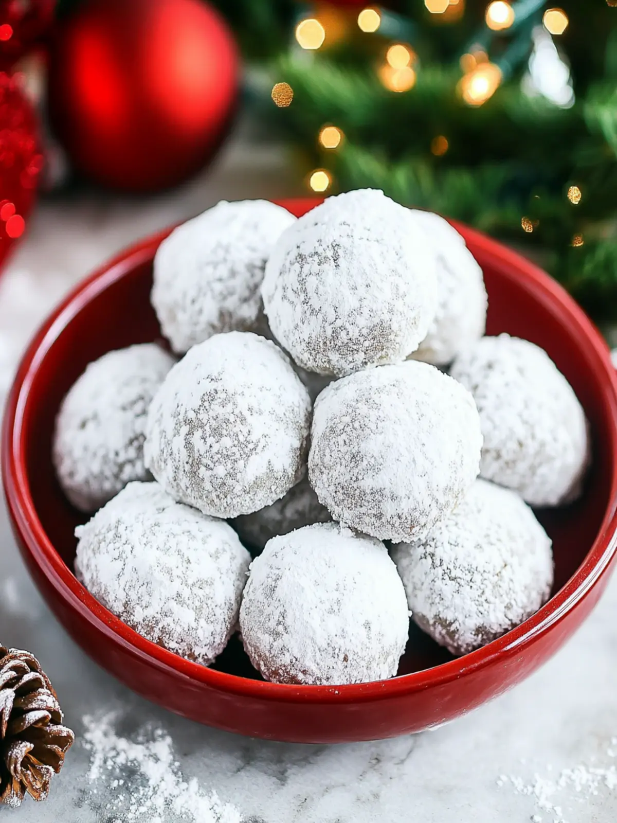 Classic Christmas Cookies Russian Tea Cakes - Irresistible Treats