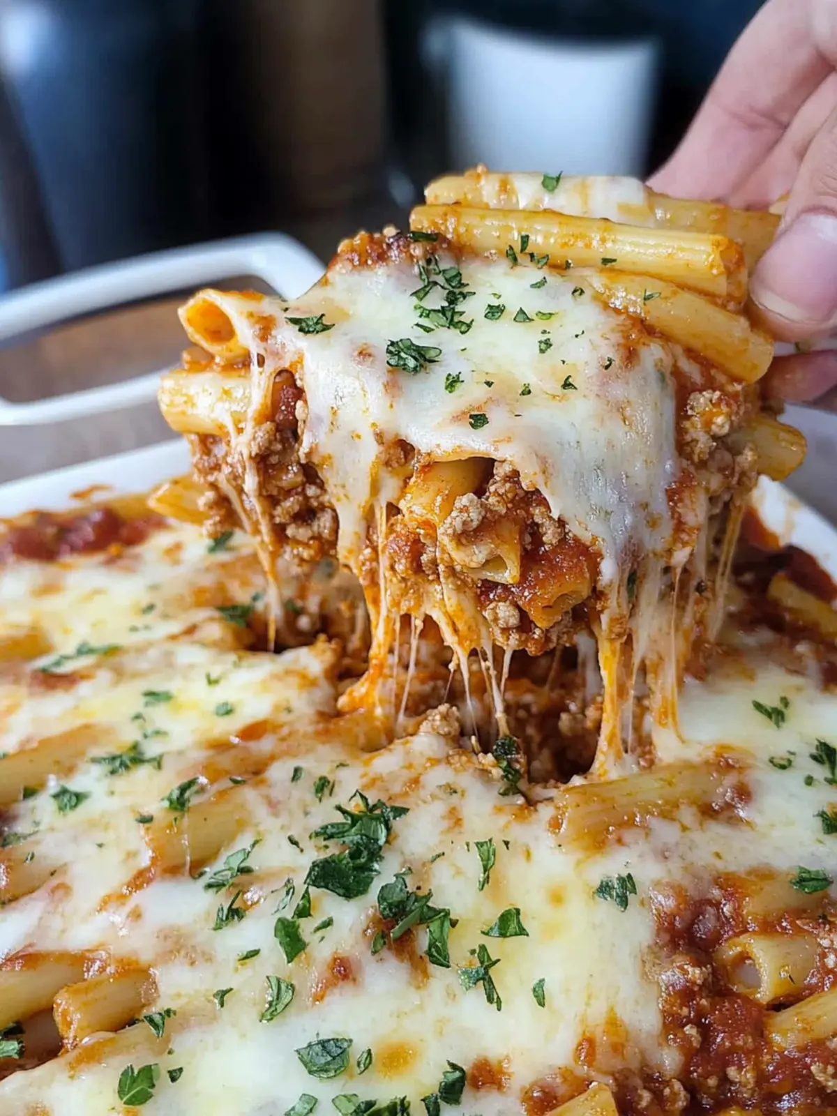 Easy Beefy Baked Ziti The Ultimate Comfort Food