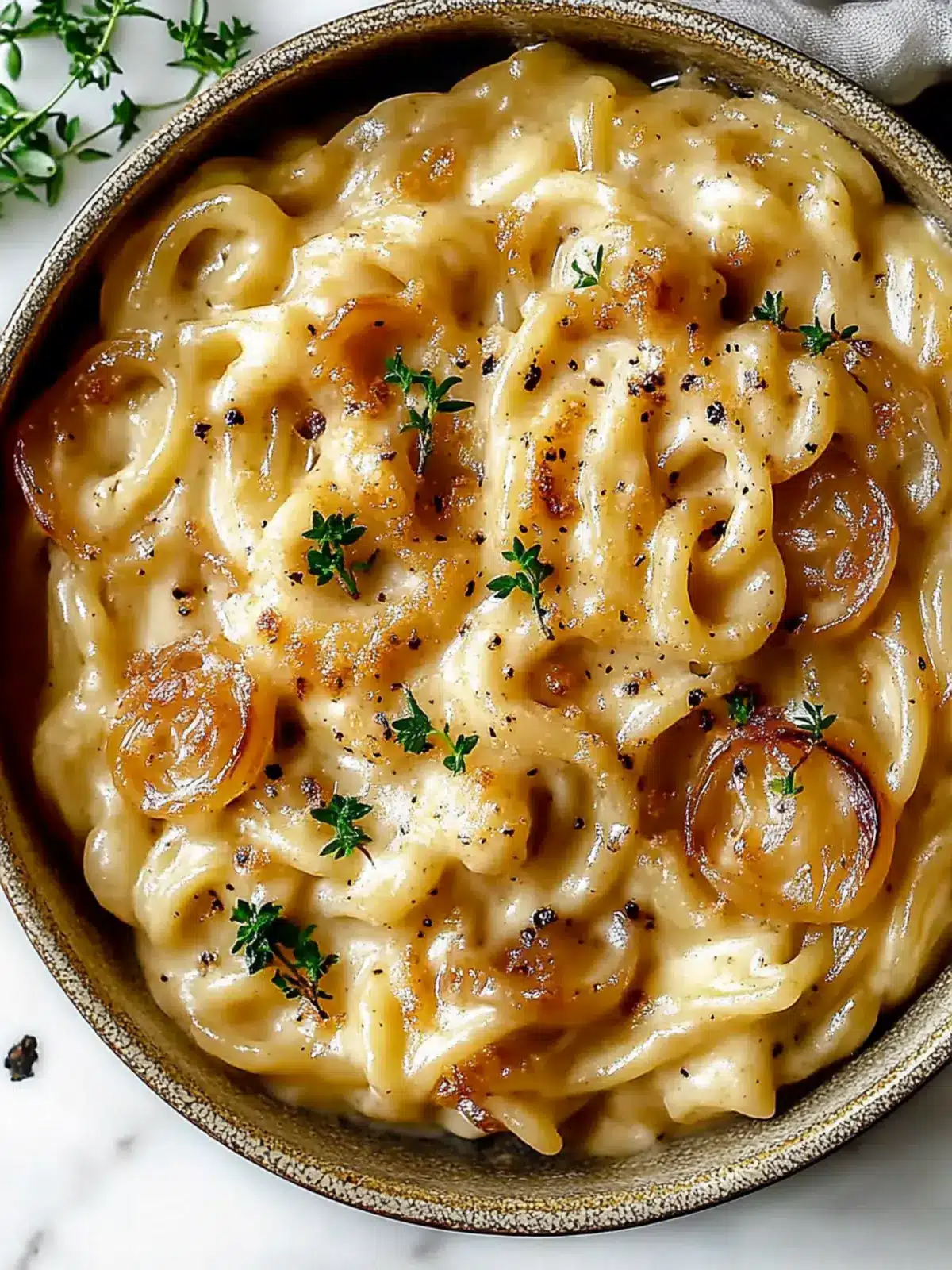 Easy French Onion Pasta: The Ultimate Comfort Dish