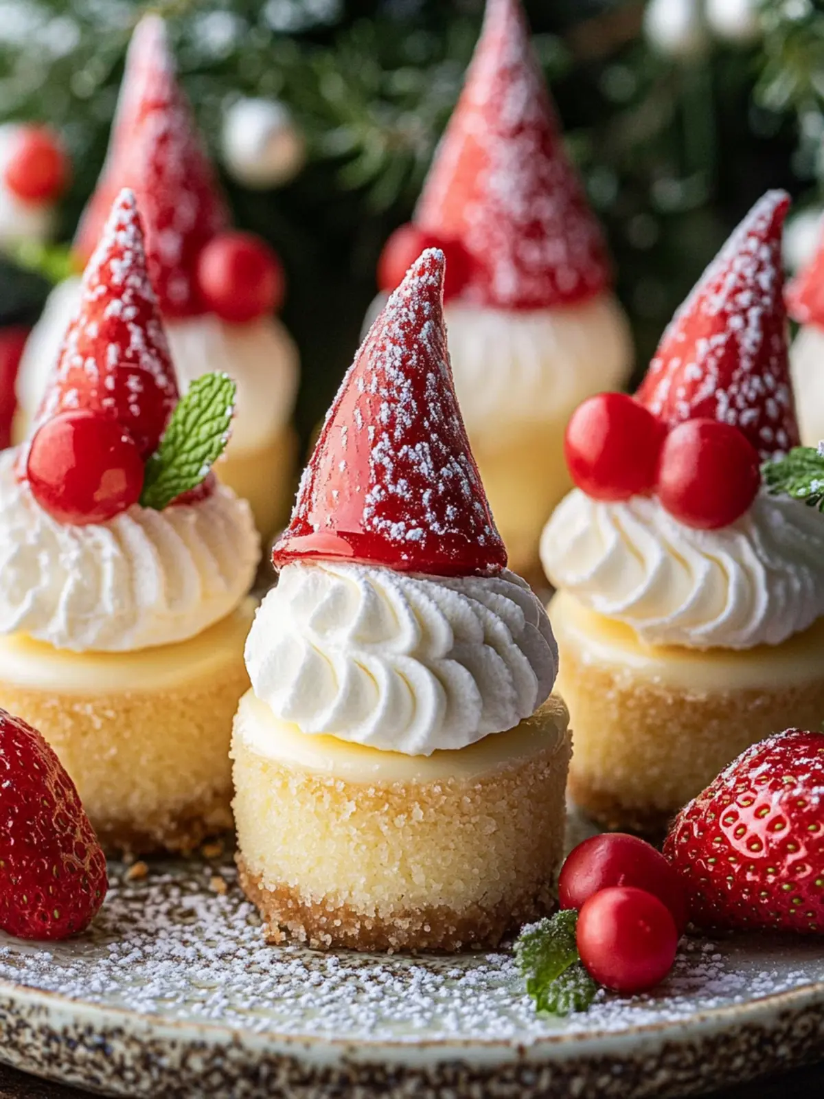 Gnome Mini Cheesecakes: Irresistibly Cute, Creamy Delights