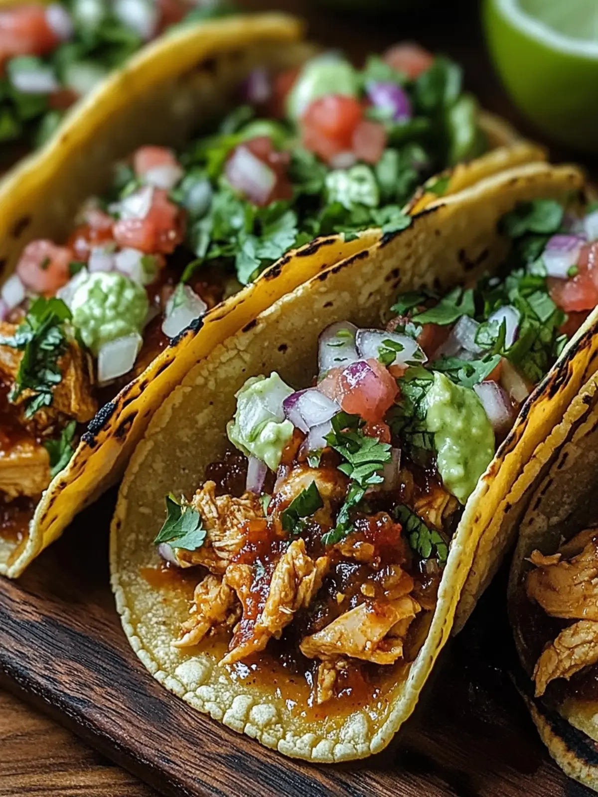 Delicious Spicy Hatch Chili Chicken Mini Tacos You’ll Love