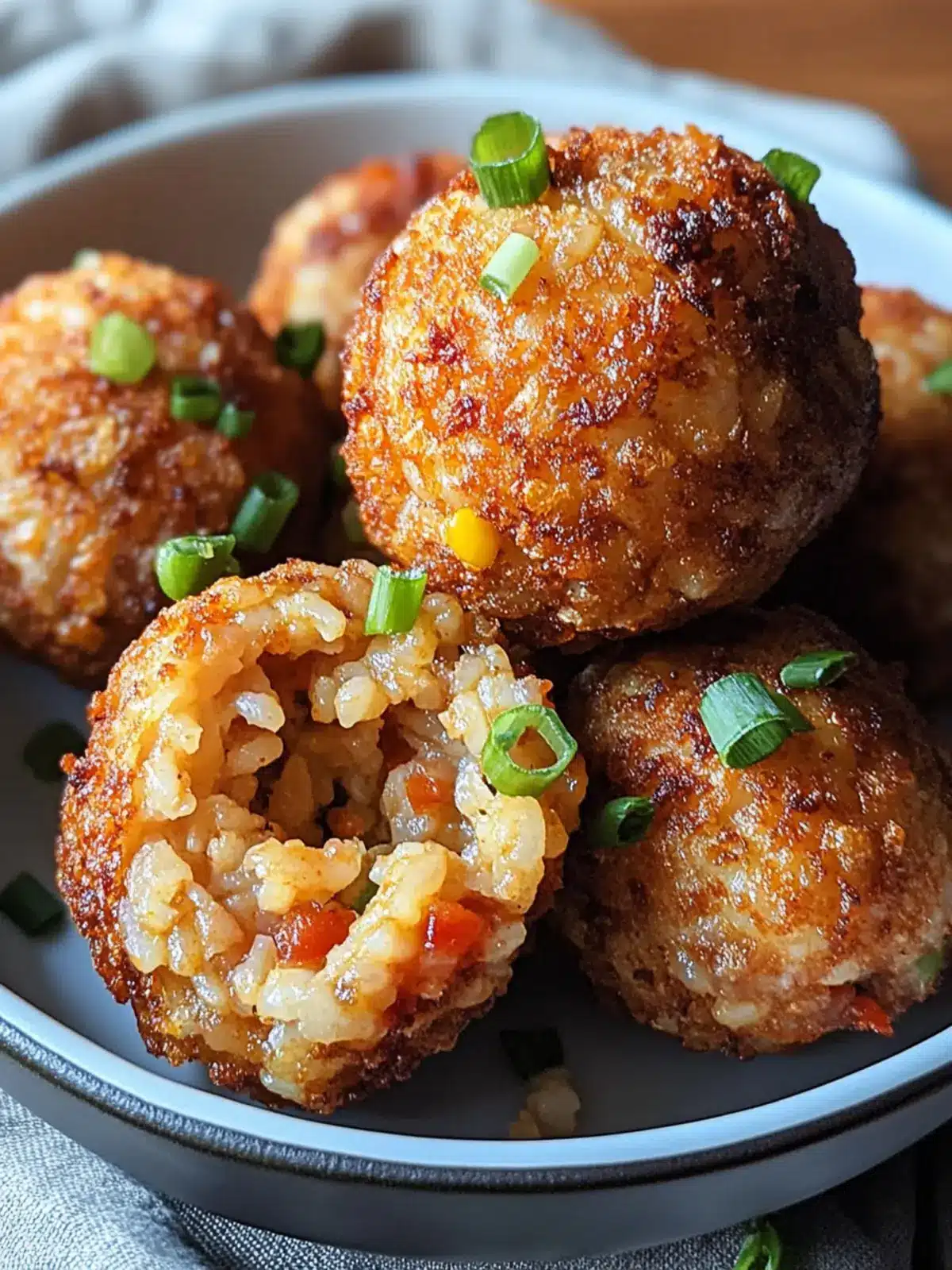 Irresistible Cajun Dirty Rice Arancini: A Southern Delight
