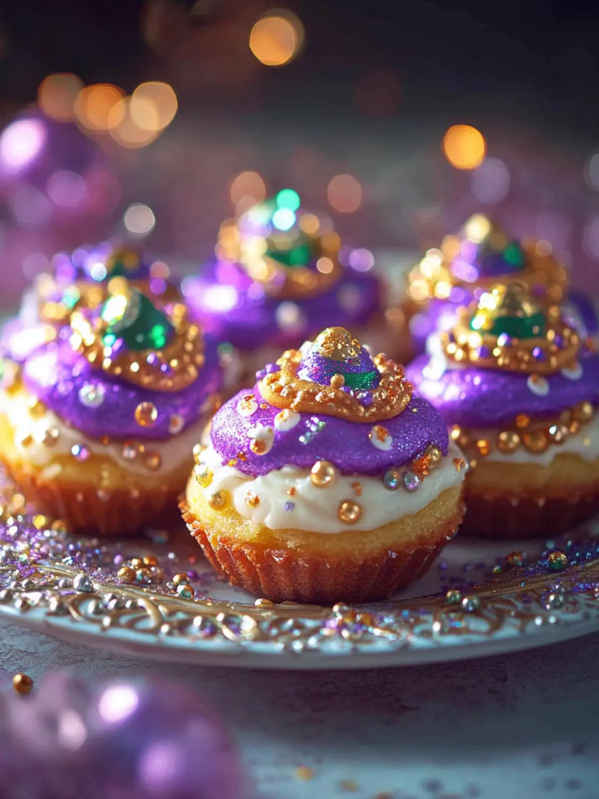 Mini King Cakes for Mardi Gras: Irresistibly Delicious Treats