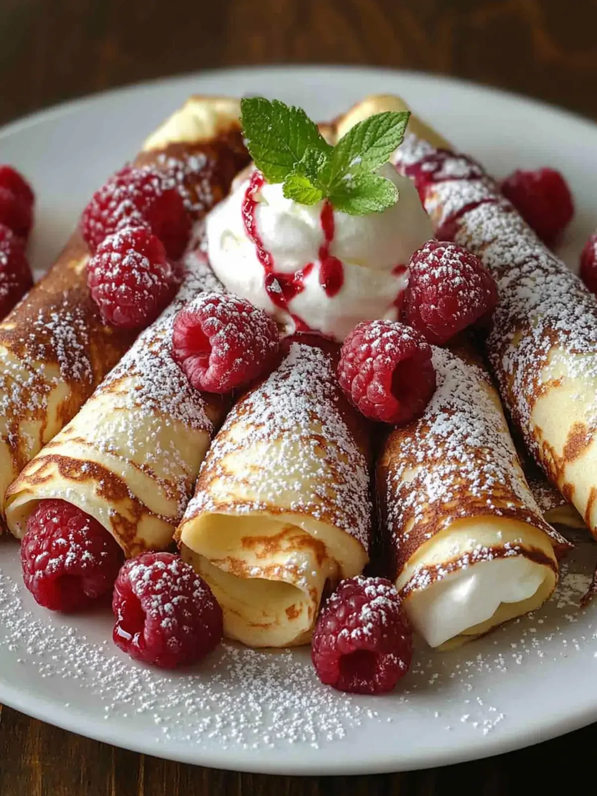 Irresistible Raspberry Vanilla Cream Crepes: A Perfect Brunch Delight