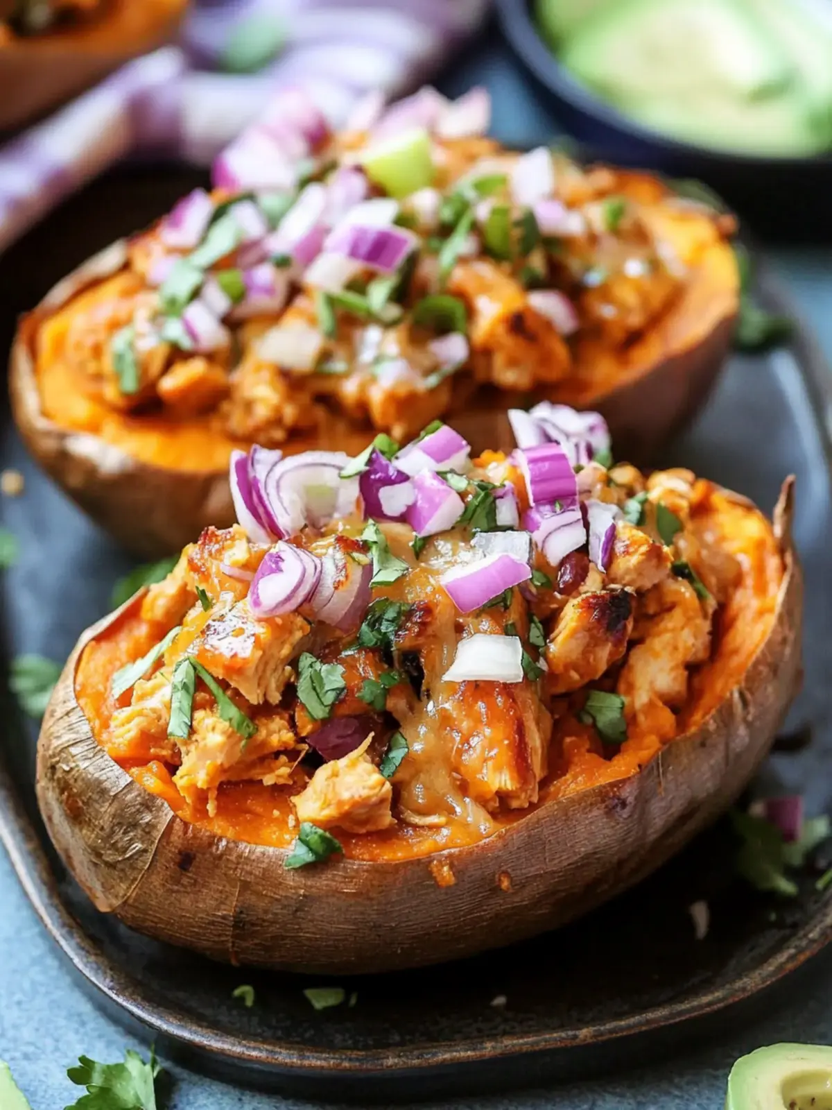 Ultimate BBQ Chicken Stuffed Sweet Potatoes for a Delicious Feast