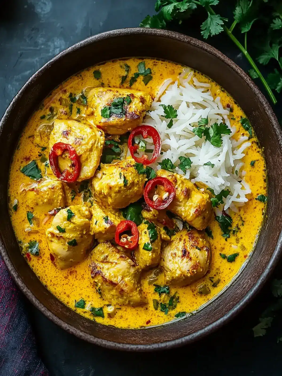Delicious Churu Chicken Amarillo: A Creamy Flavor Adventure