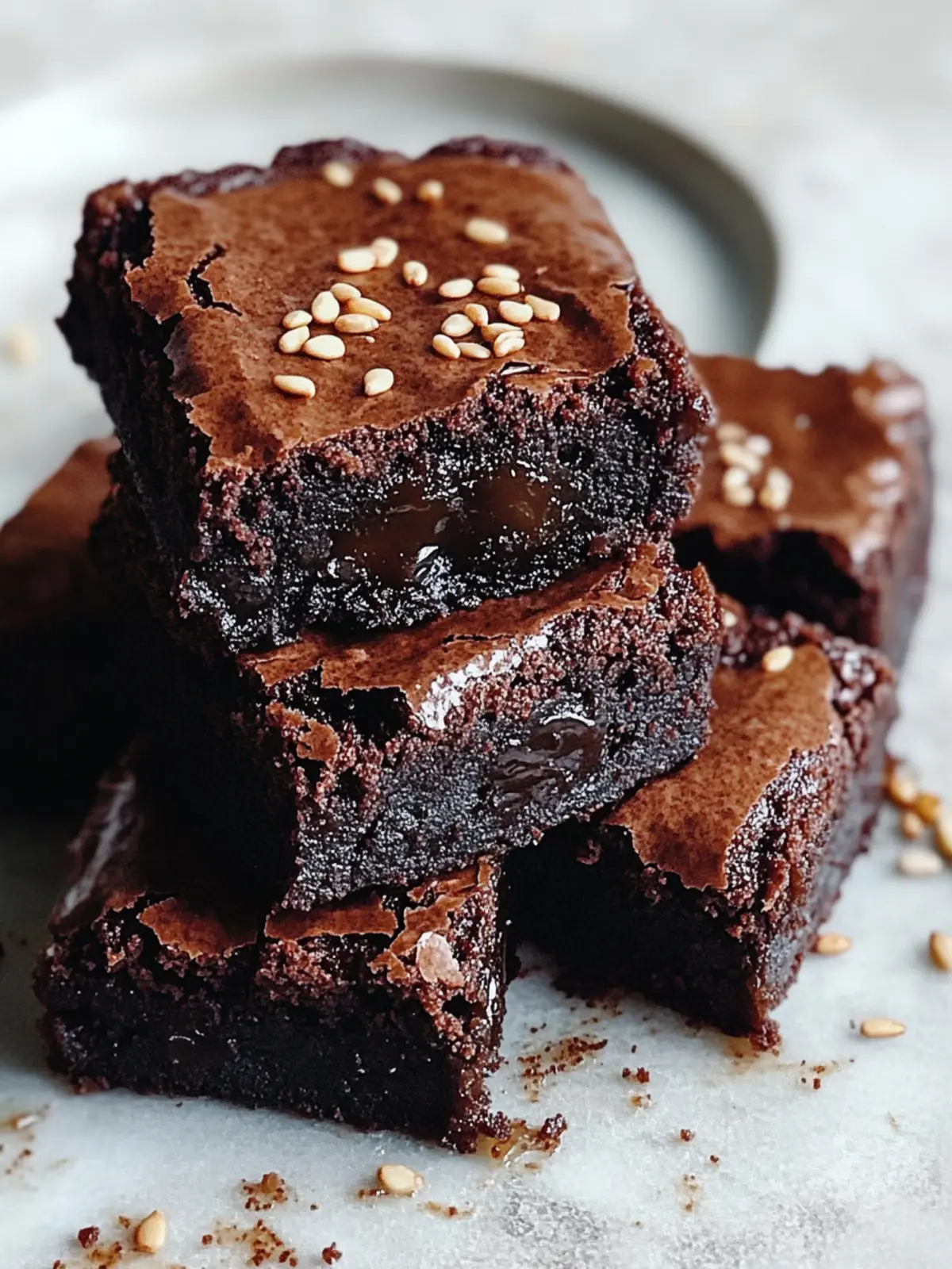 Irresistible Tahini Date Brownies for Guilt-Free Indulgence