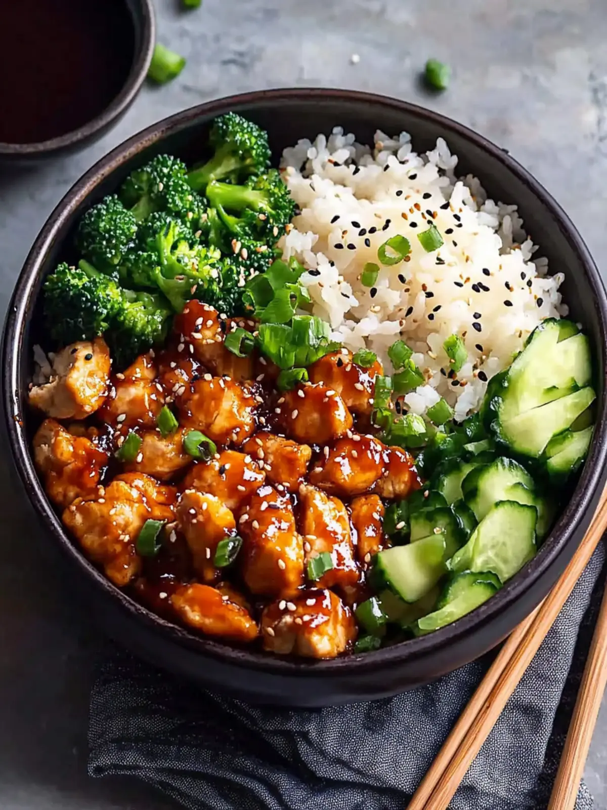 Quick and Irresistible Asian Teriyaki Chicken Bowl