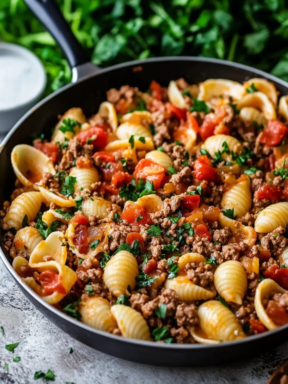Ultimate Simple Ground Beef Shells Skillet: Guilt-Free Comfort