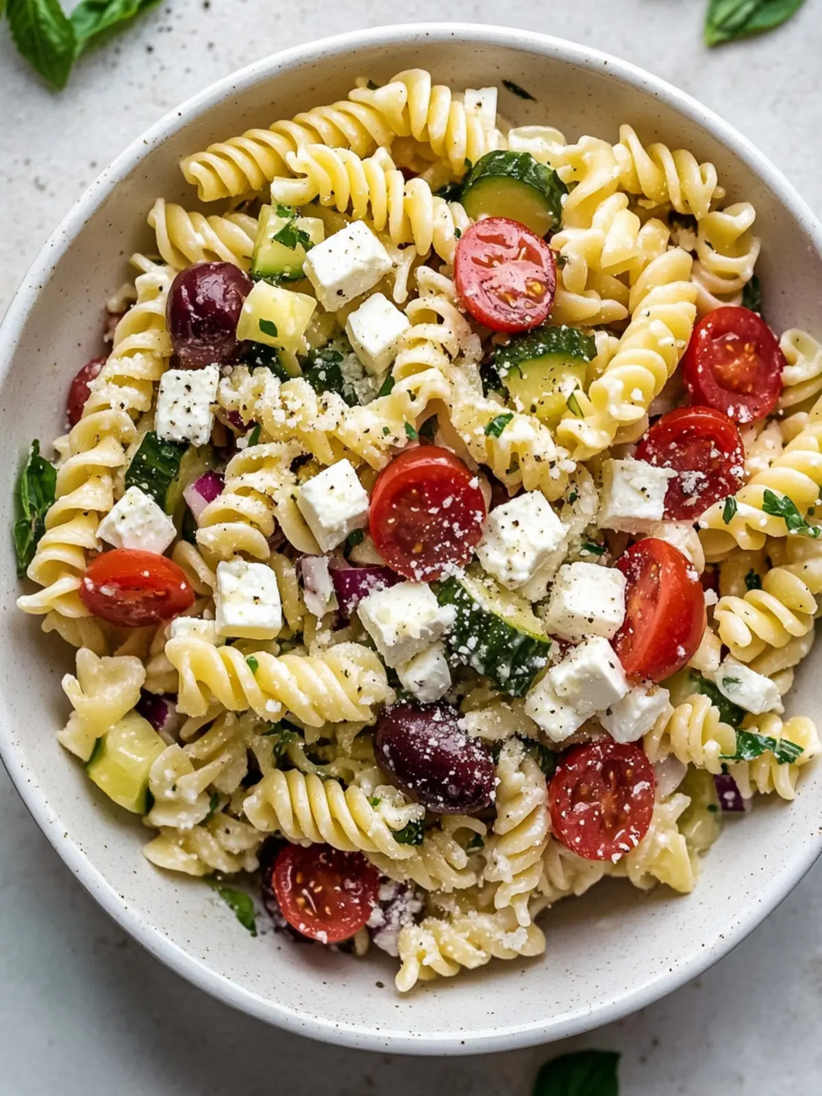 Ultimate Easy Greek Pasta Salad for Delicious Summer Days