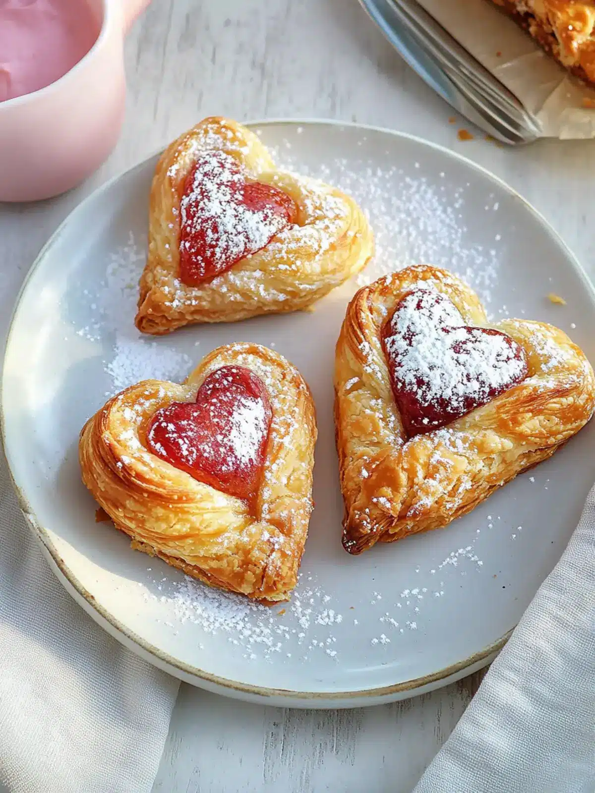 Irresistible Love Letter Pastries for a Sweet Treat