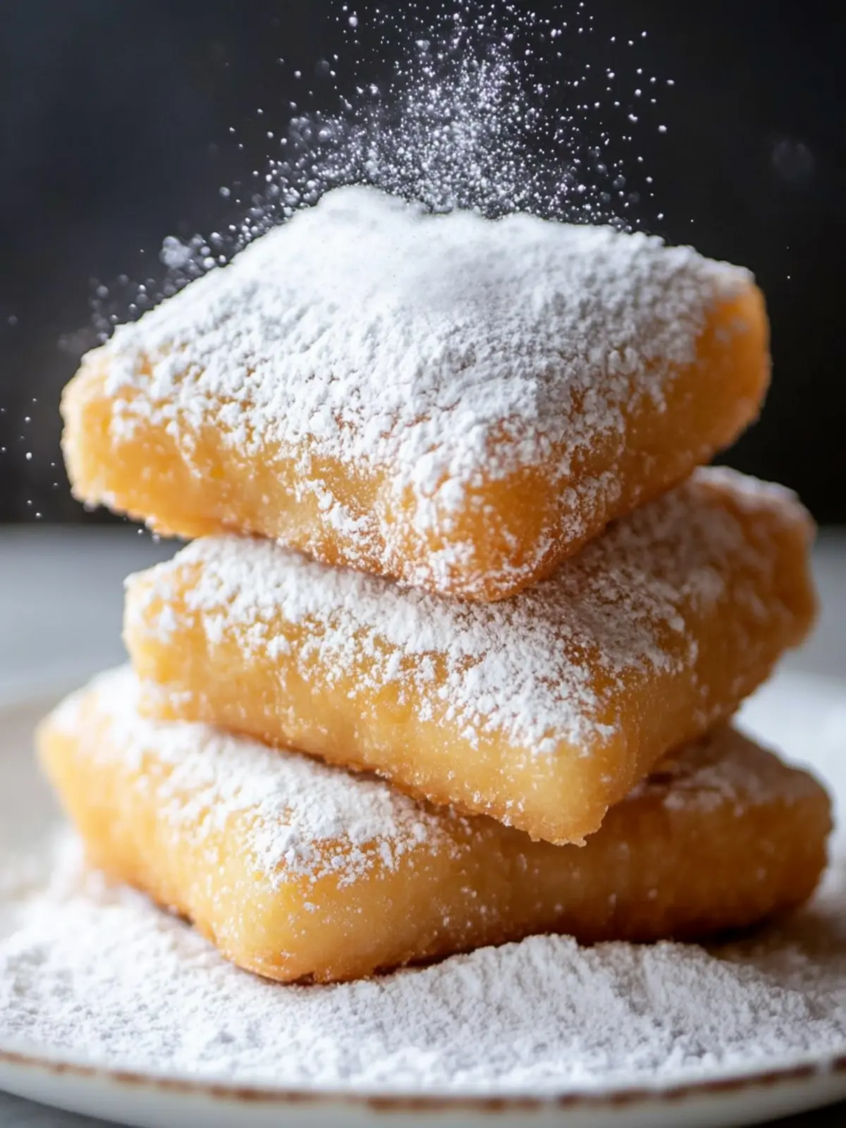 Irresistible Fluffy Square Fried Dough: Easy Beignet Recipe